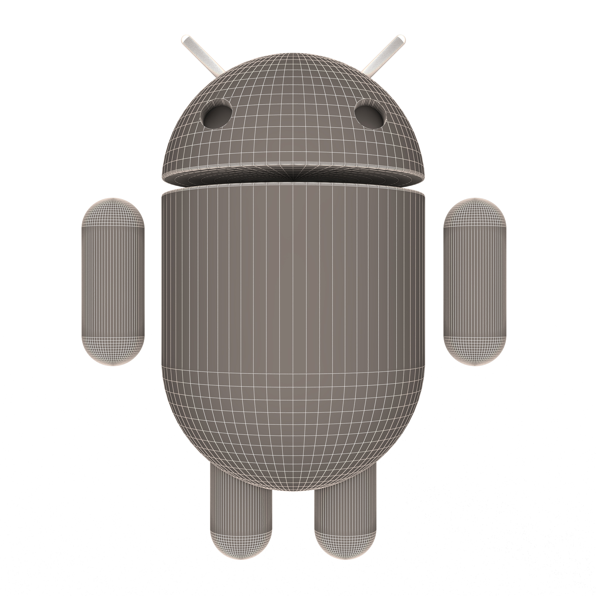 3D file Android Character 🤖・Template to download and 3D print・Cults