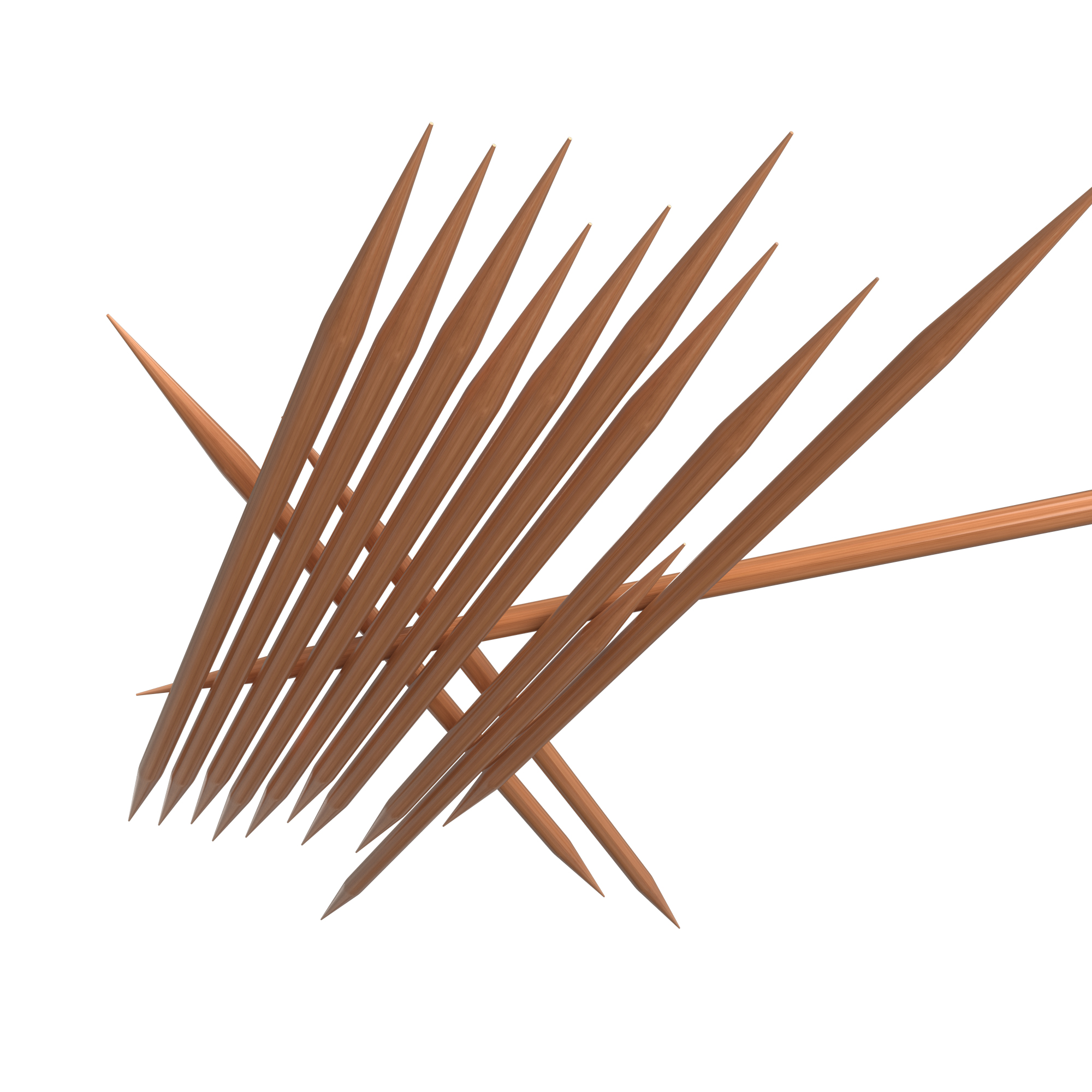 Free 3D file Pile of Wooden Toothpicks・3D print object to download・Cults