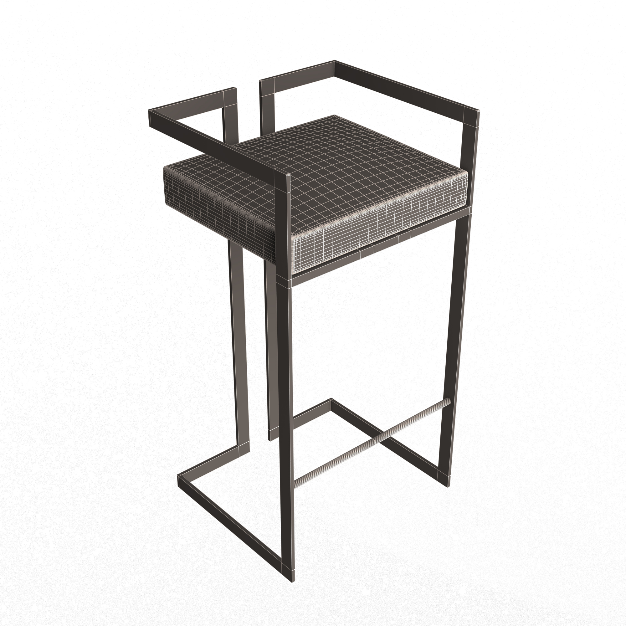 3D file Bar Stool 02・3D printer design to download・Cults