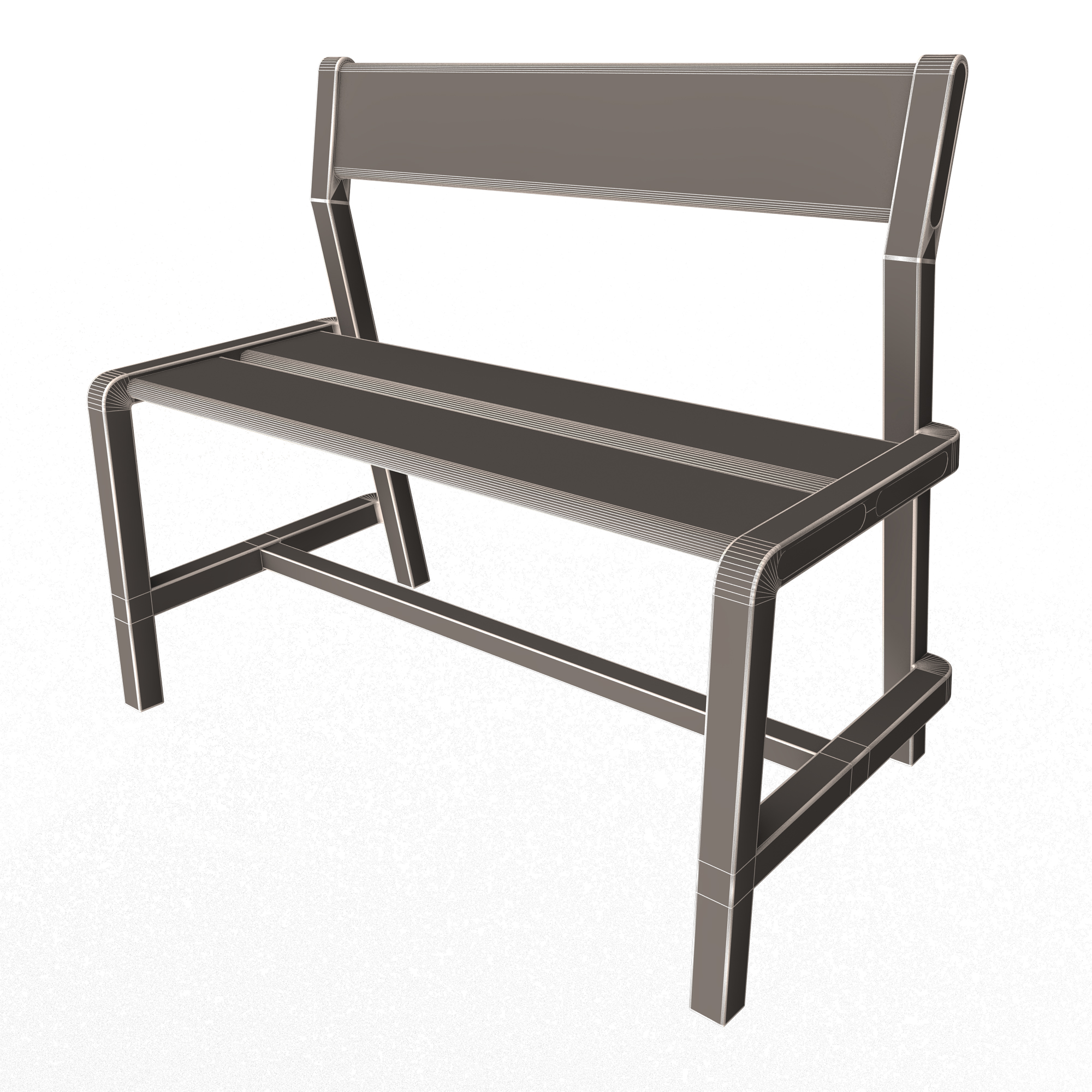 3D file Bench 🪑・3D print model to download・Cults