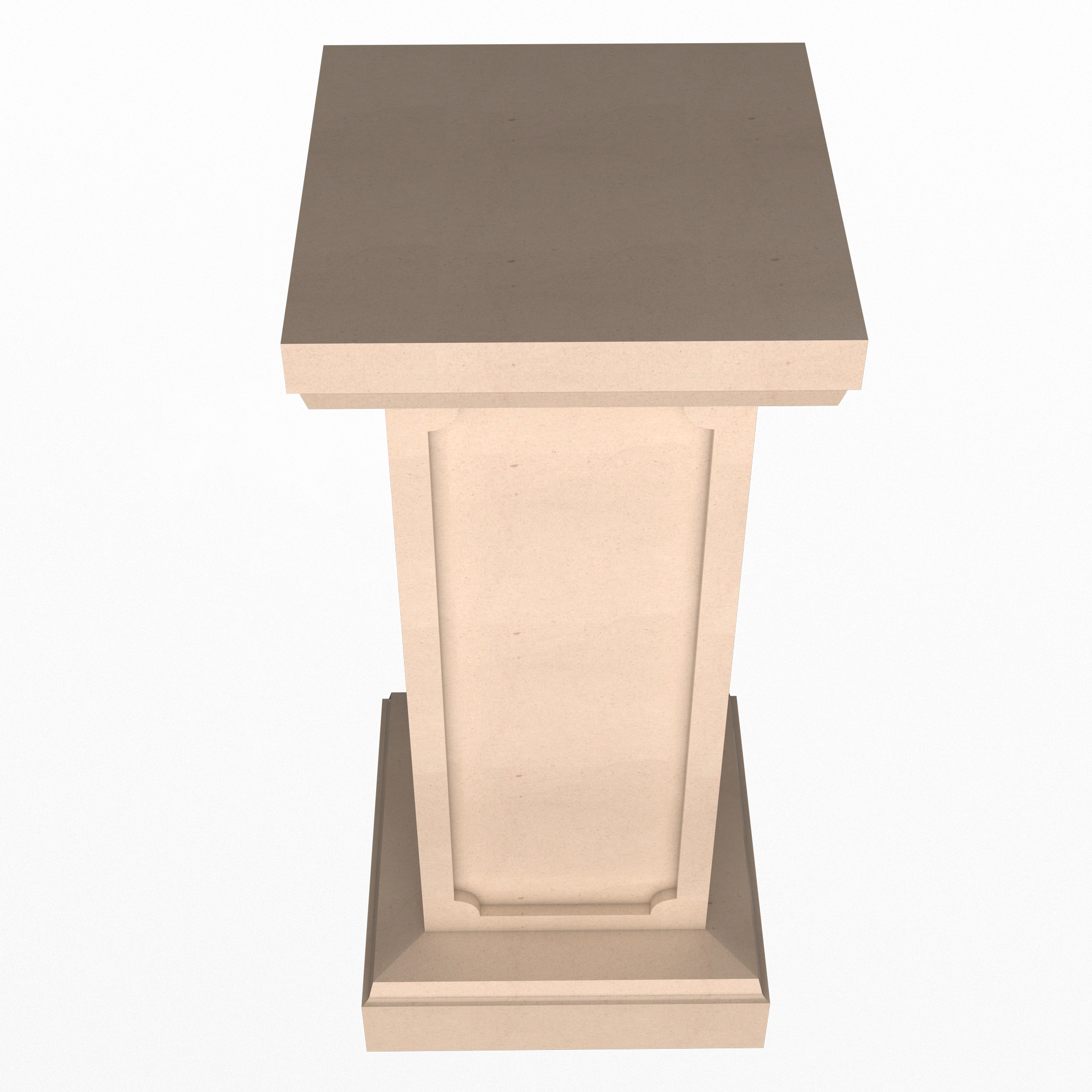 3D file Square Column Pedestal・3D printing idea to download・Cults