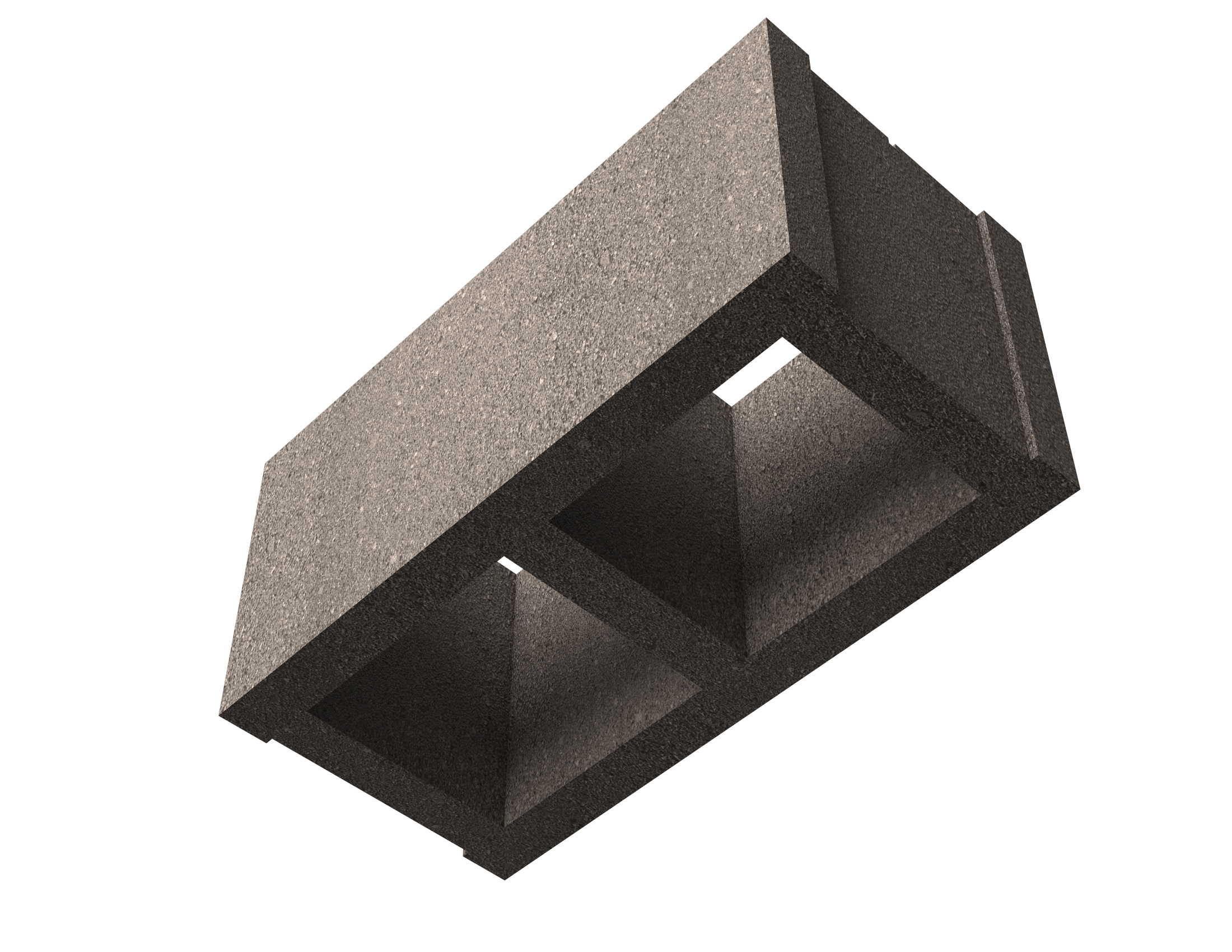 3D file Cinder Block・3D print model to download・Cults