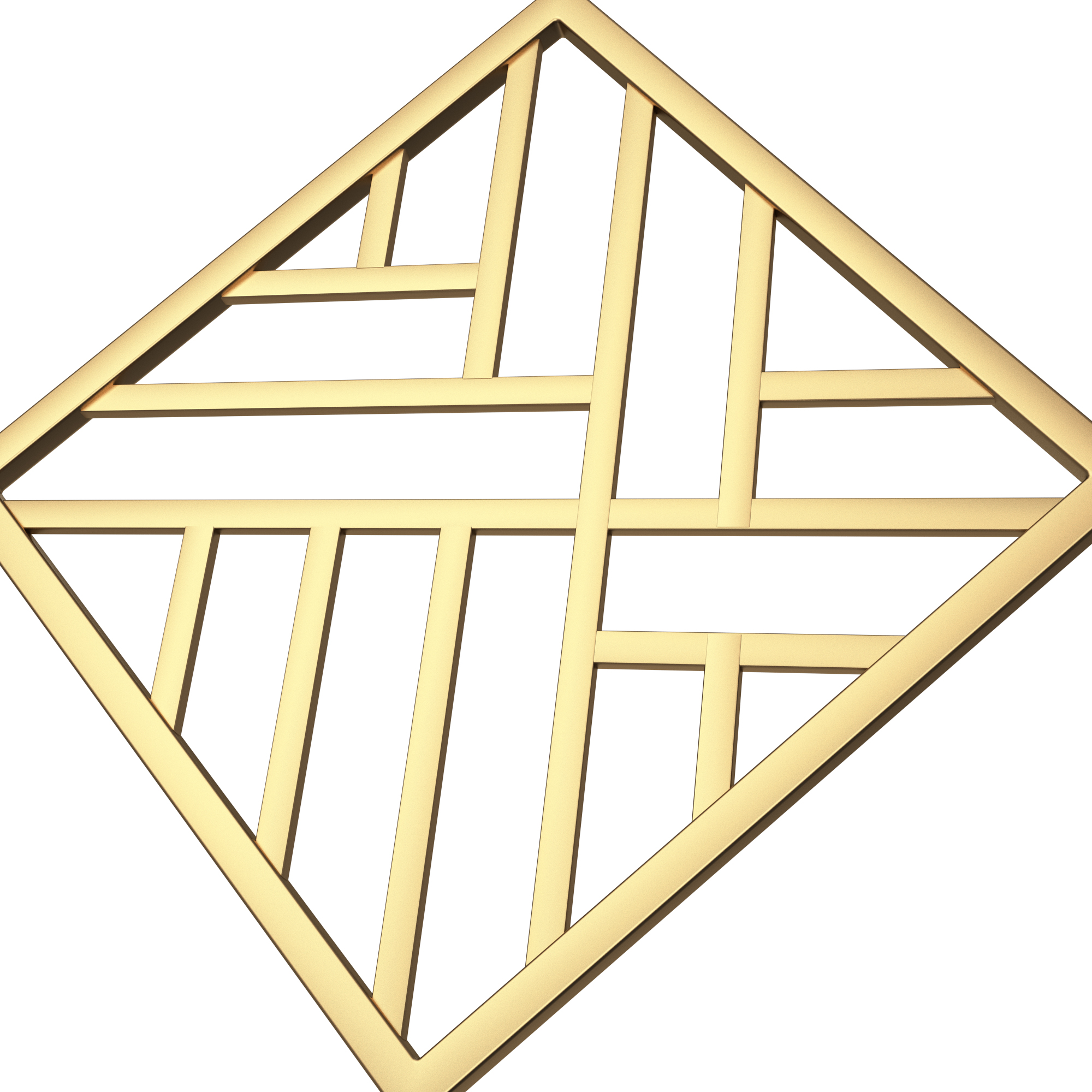 3D file Frame Forging Iron Railing 02 🖼️・3D printer model to download・Cults