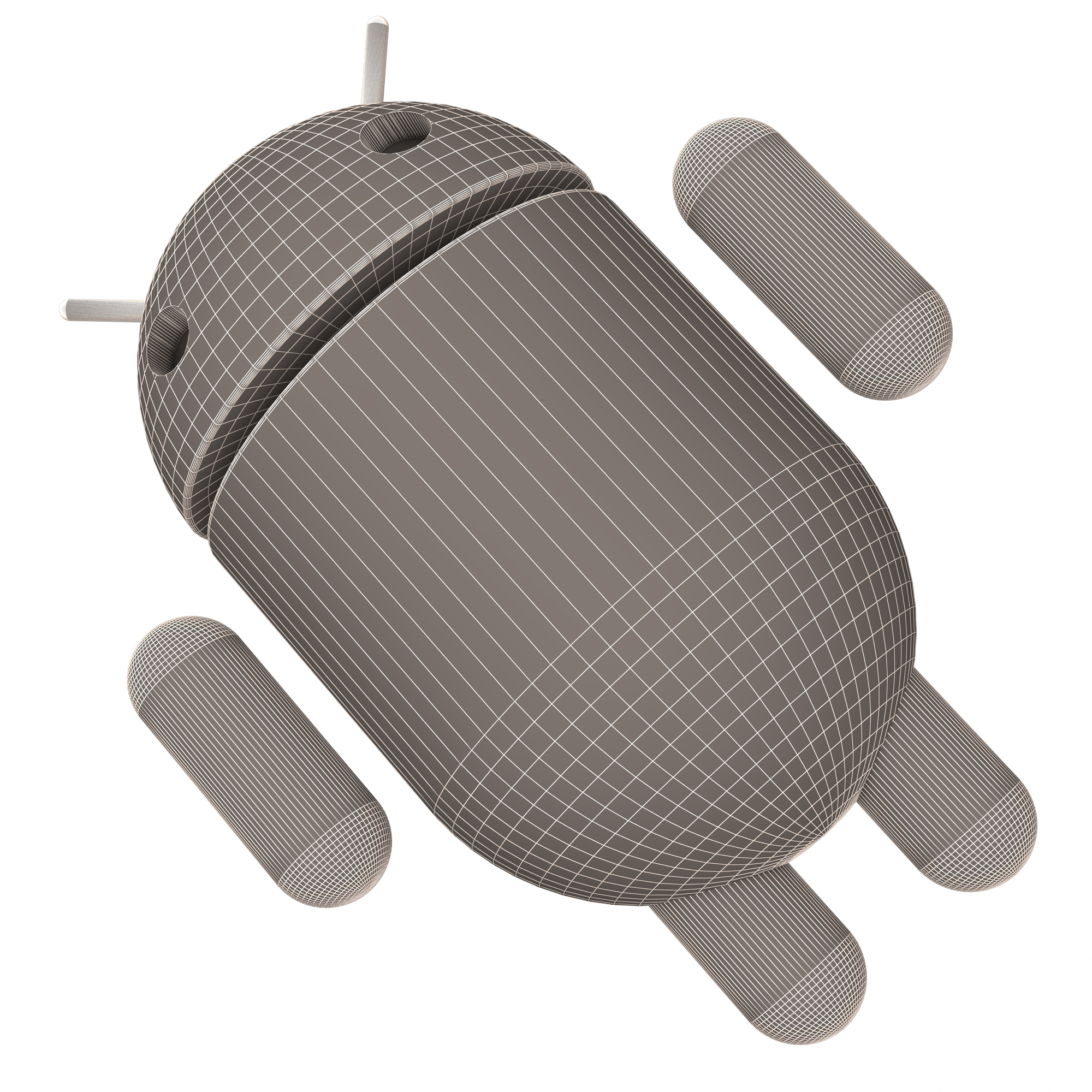 3D file Android Character 🤖・Template to download and 3D print・Cults