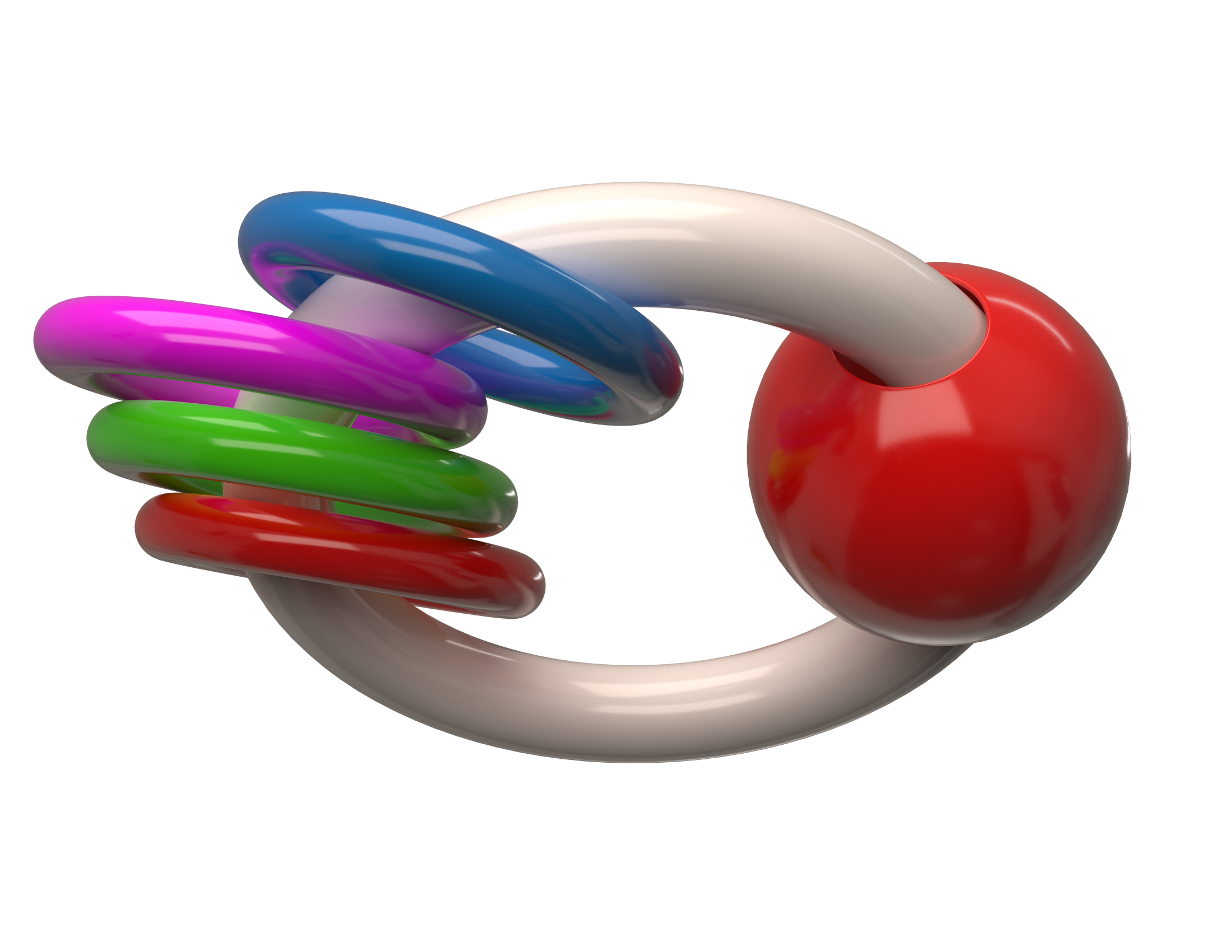 3D file Baby Rattle・3D printable model to download・Cults