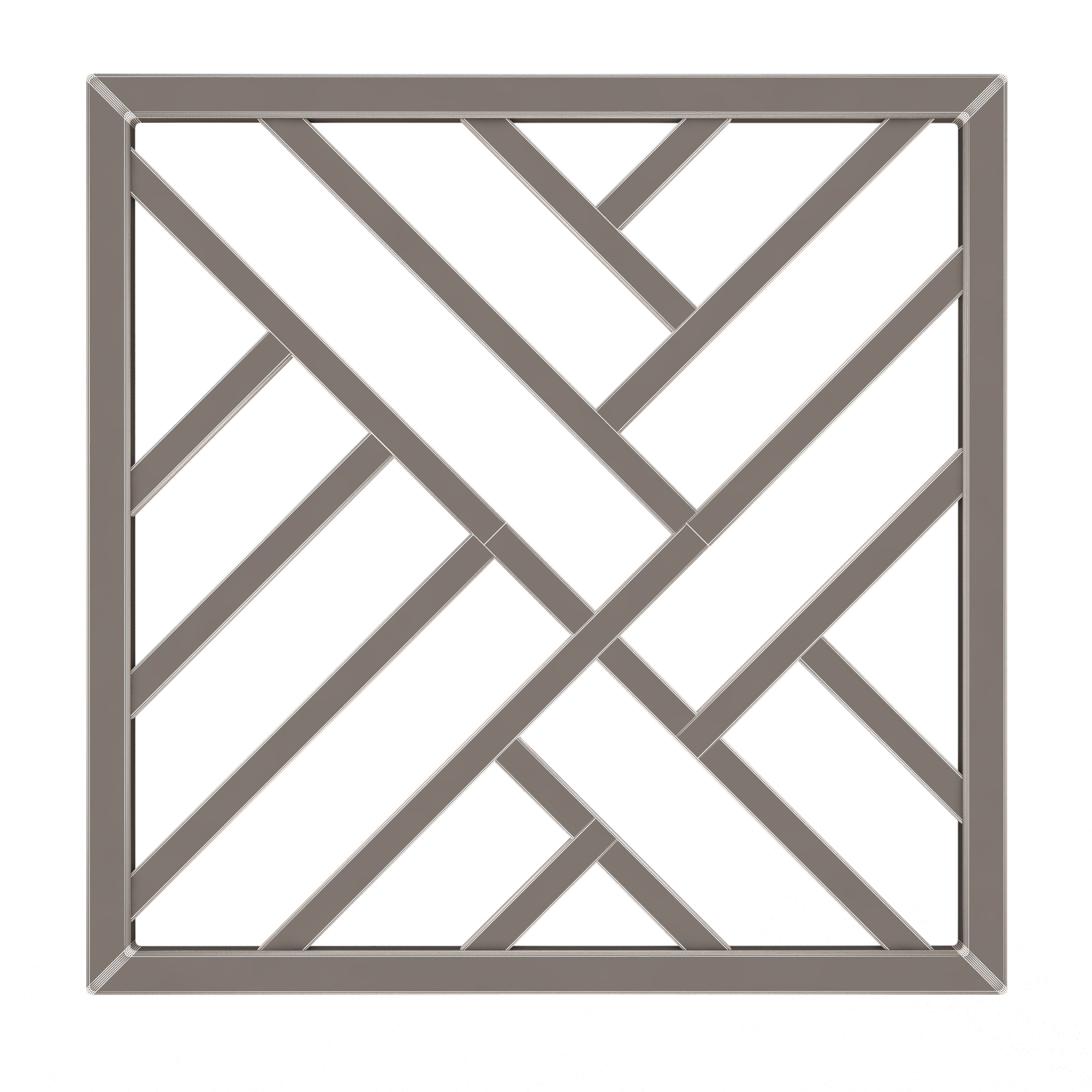3D file Frame Forging Iron Railing 02 🖼️・3D printer model to download・Cults