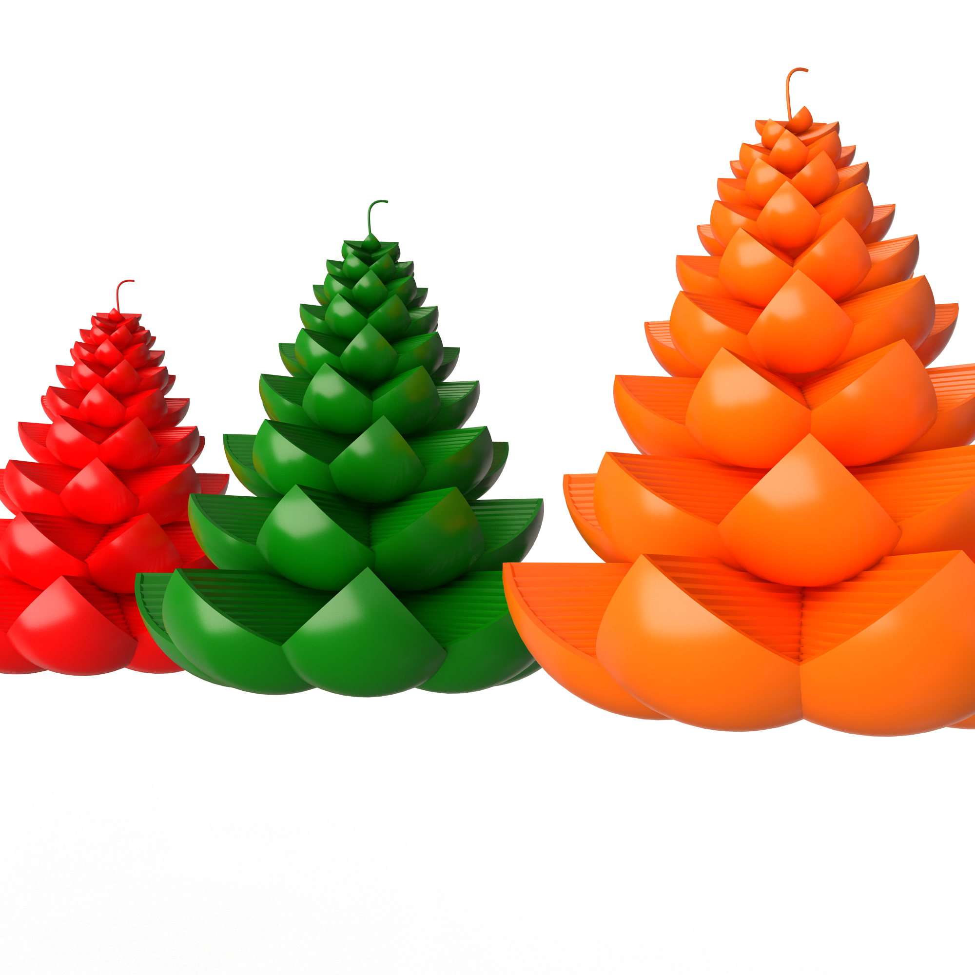 3D file Christmas Tree Candle・3D printing idea to download・Cults