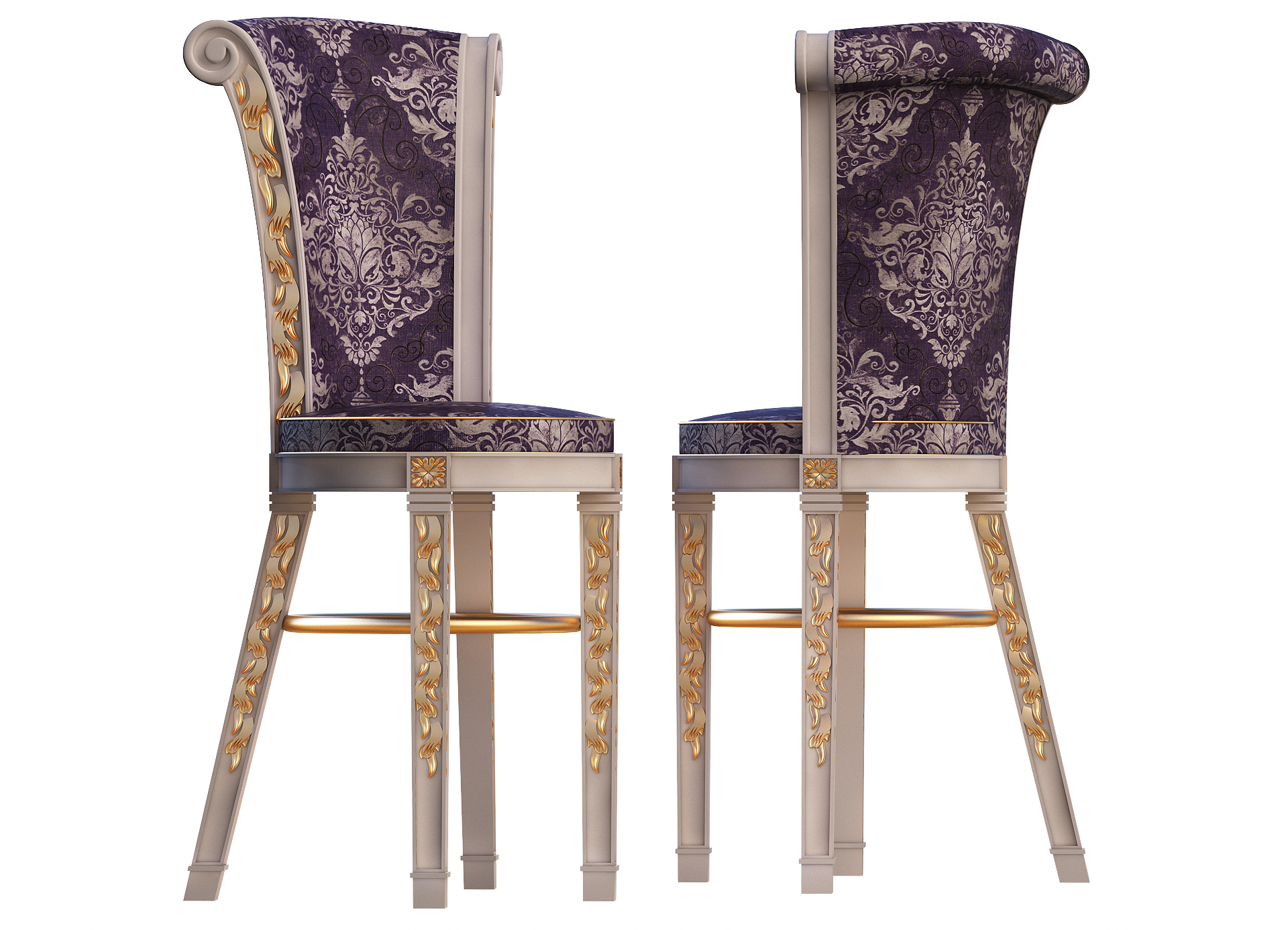 STL file Bar Stool Classic・3D print design to download・Cults