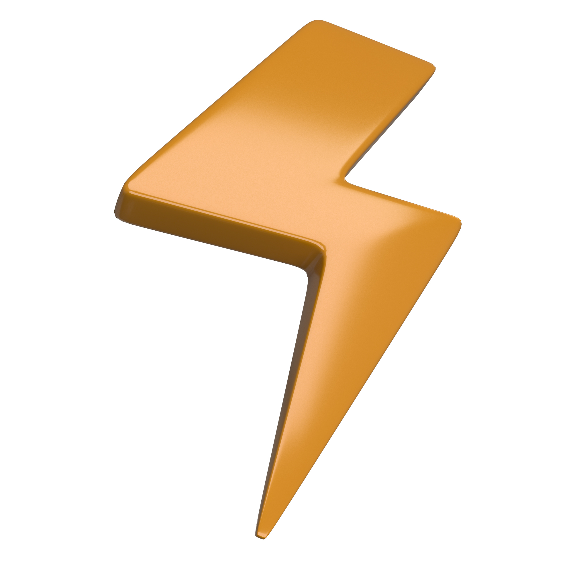 3D file Thunder Symbol 🌩️・Model to download and 3D print・Cults