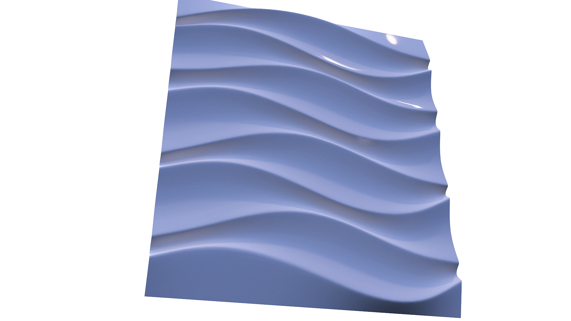 STL file 3D Panel Ripple Style 🪵・3D print model to download・Cults