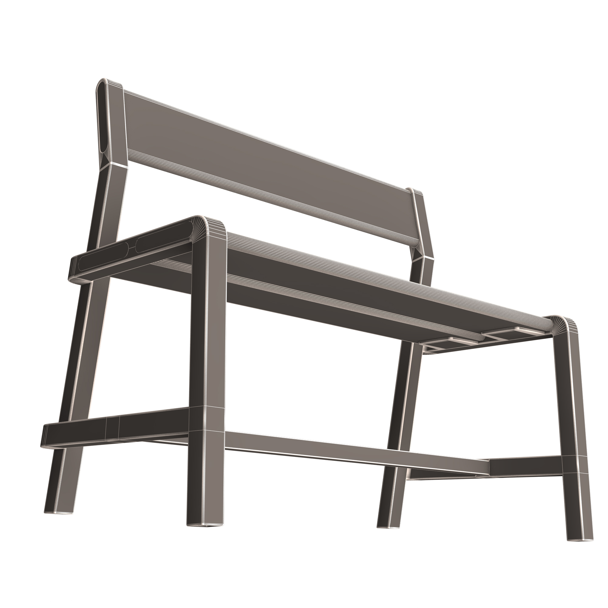 3D file Bench 🪑・3D print model to download・Cults