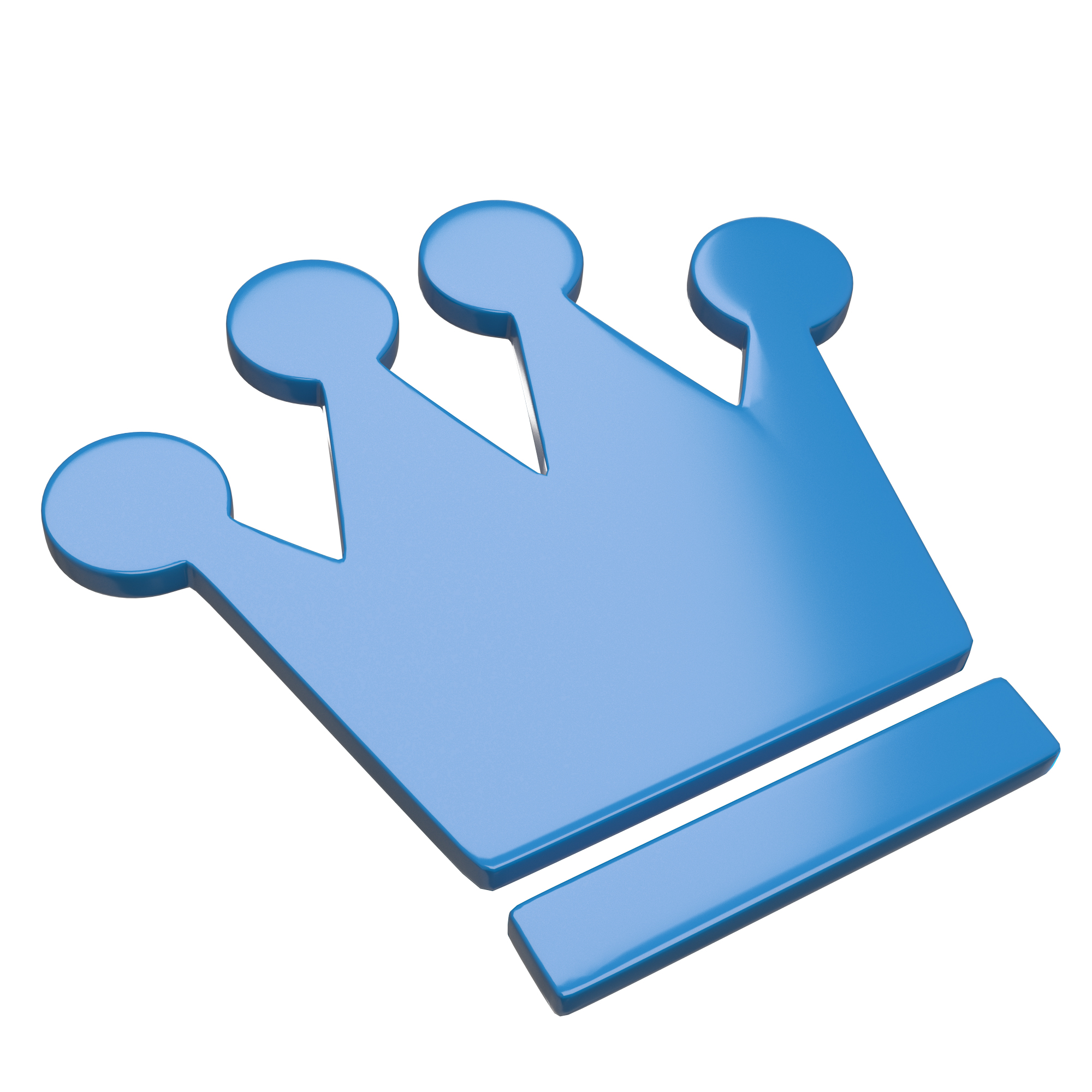 Blue Prince Crown Template