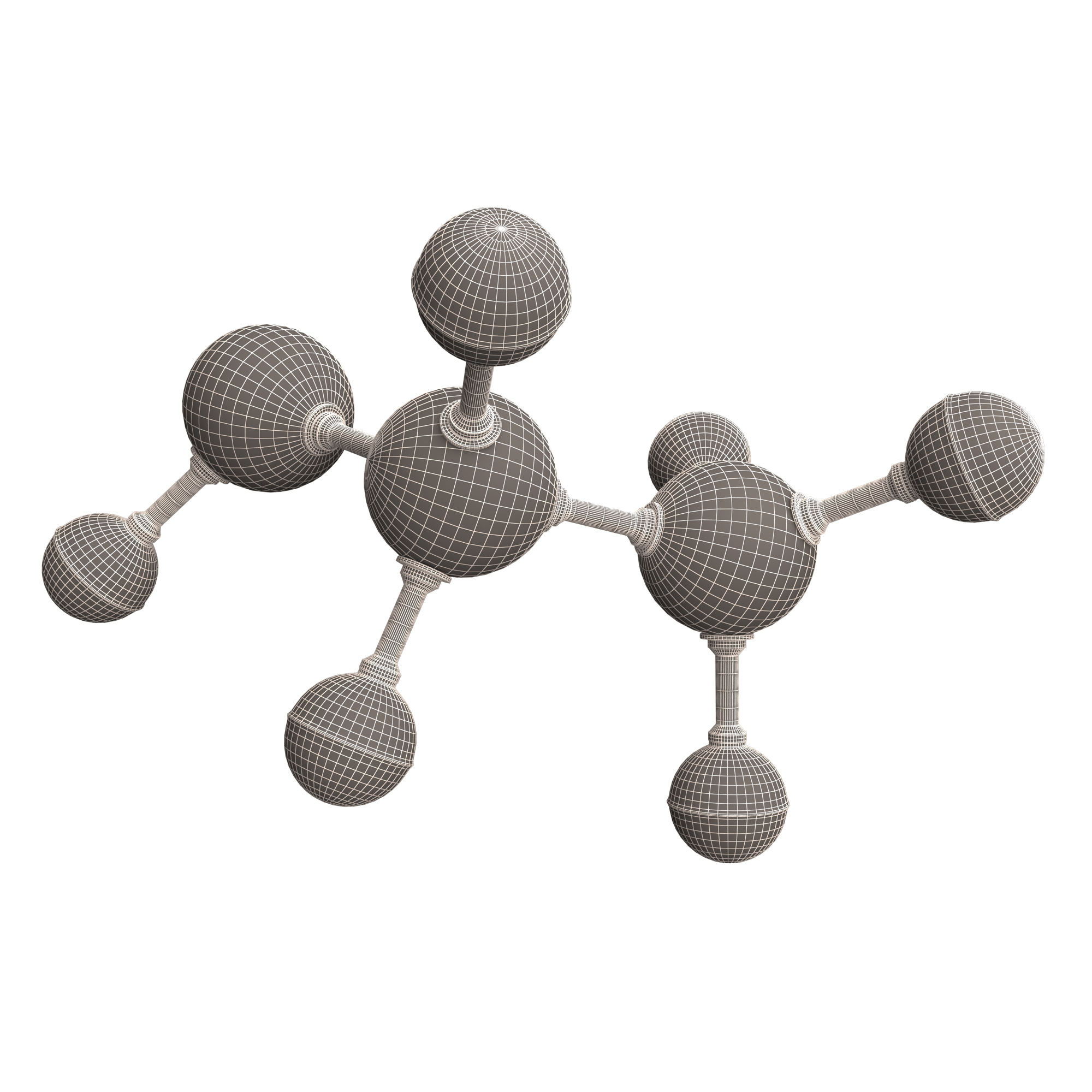 Ethanol Structure 3d