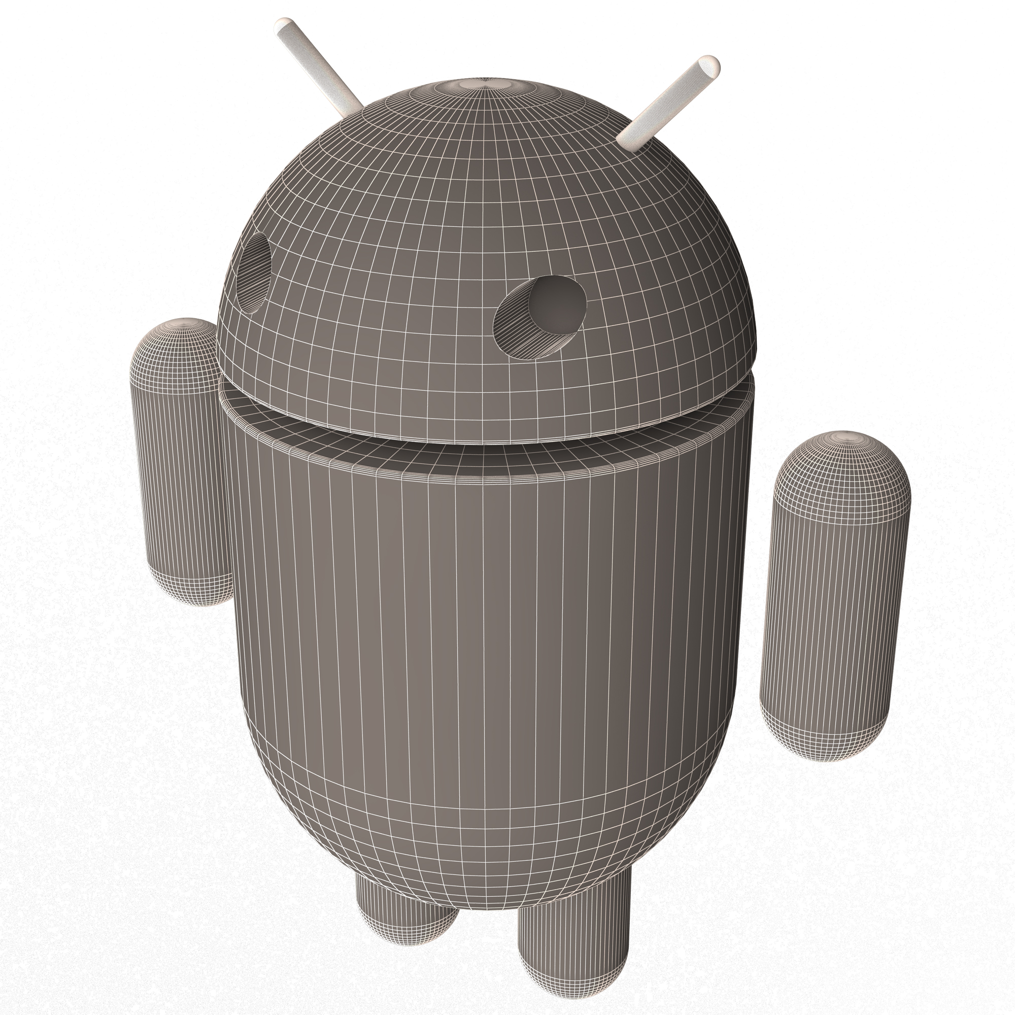 Fichier 3D Personnage Android 🤖・Plan pour impression 3D à télécharger・Cults