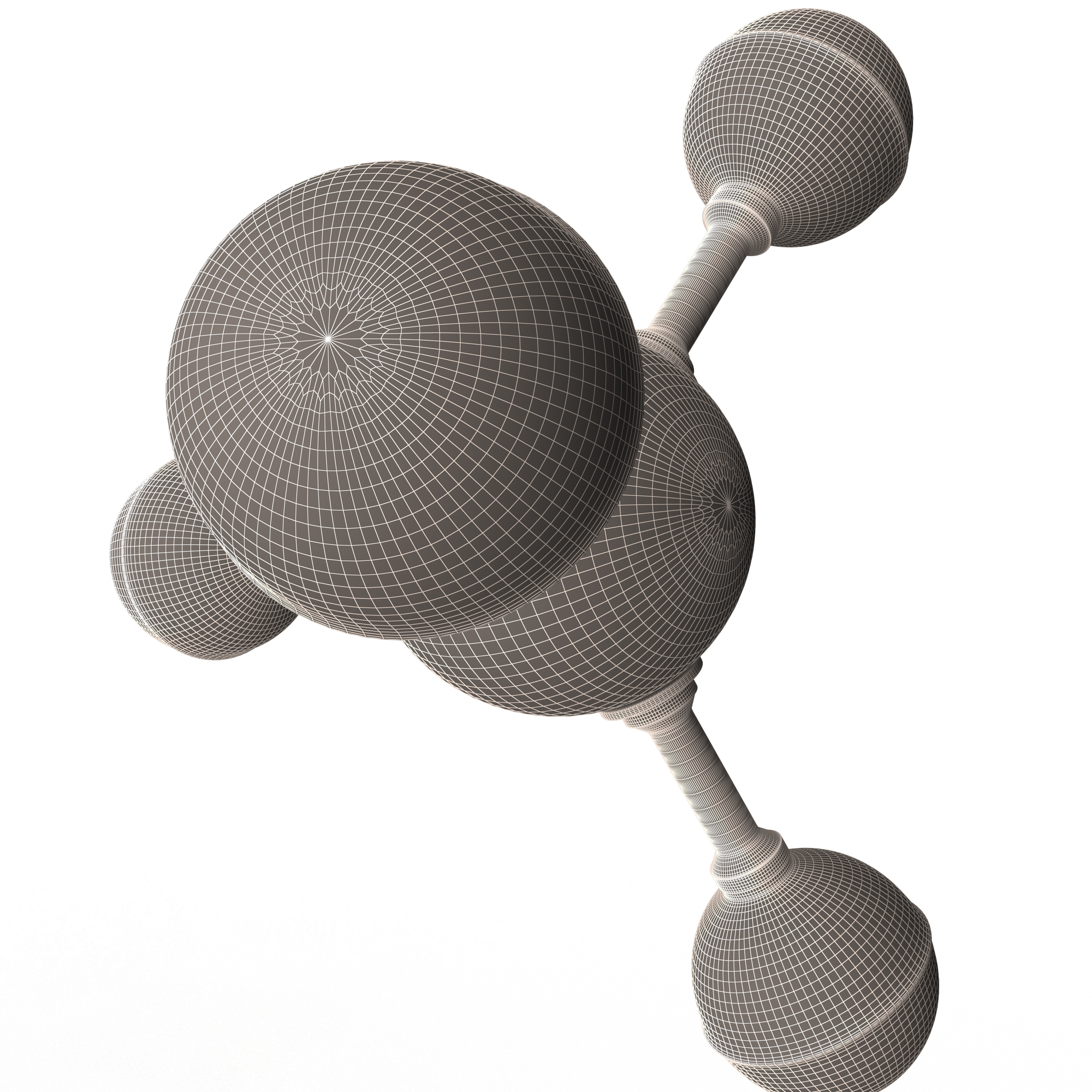Methane Structure 3d