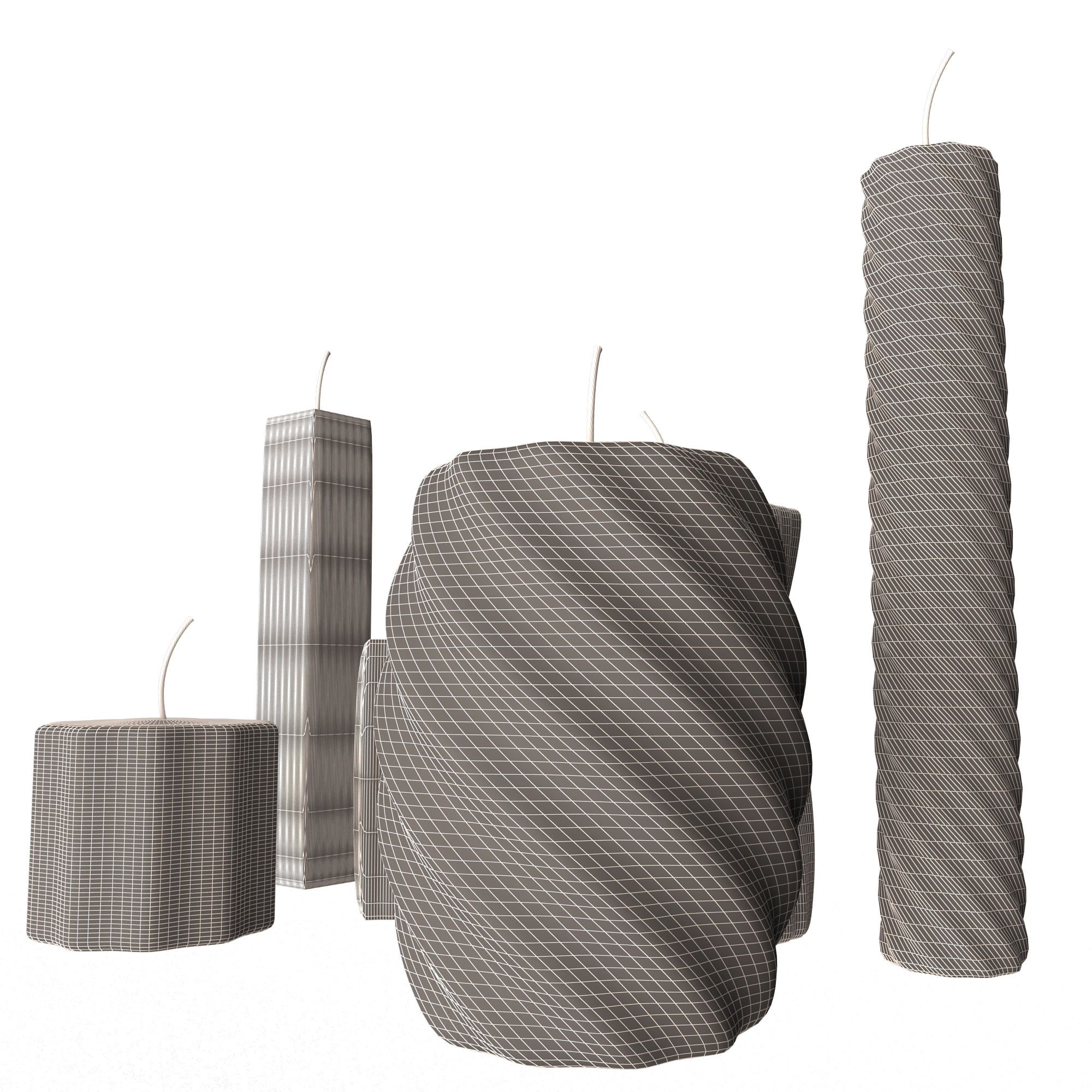 3D file Candle Collection・3D printer model to download・Cults