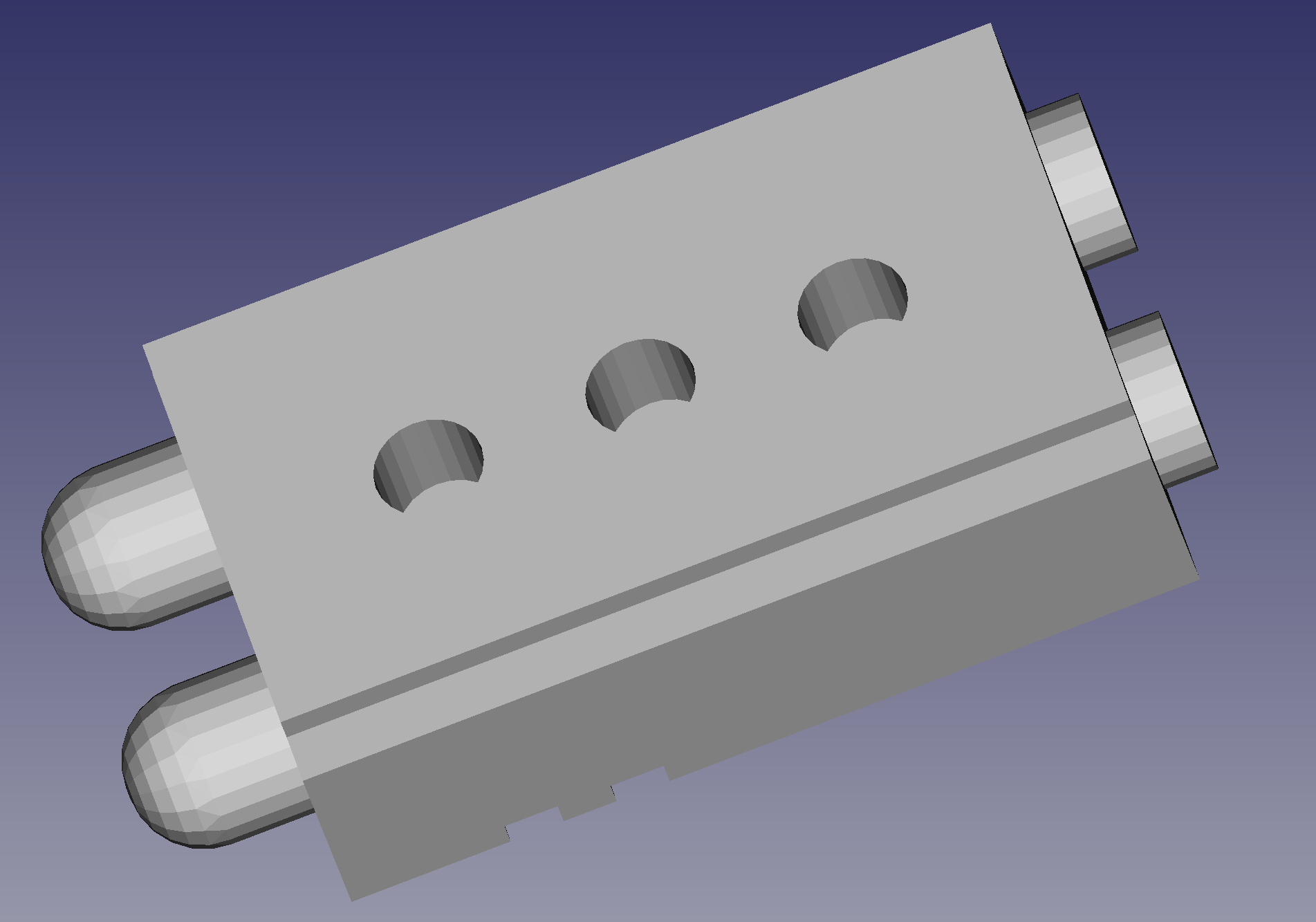 Free STL file Stackable dual missile launcher 2x2 magnet version・3D ...