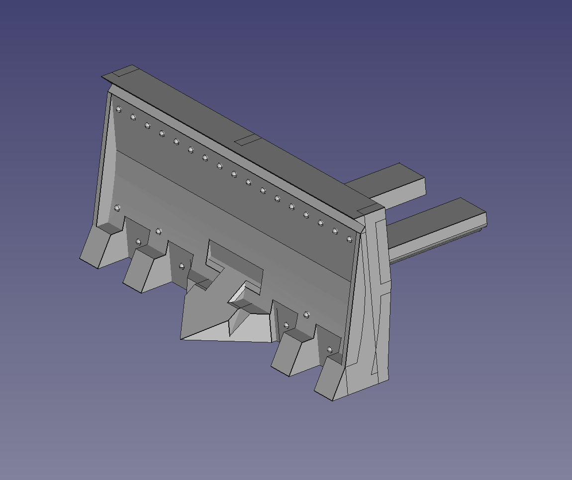 Free STL file Dozer blade for tabletop games・3D printable design to ...