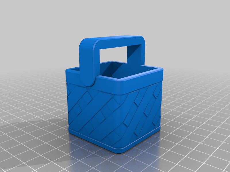 Free STL file Cake Basket (Akaki Basket 8) 🍰・3D print design to ...