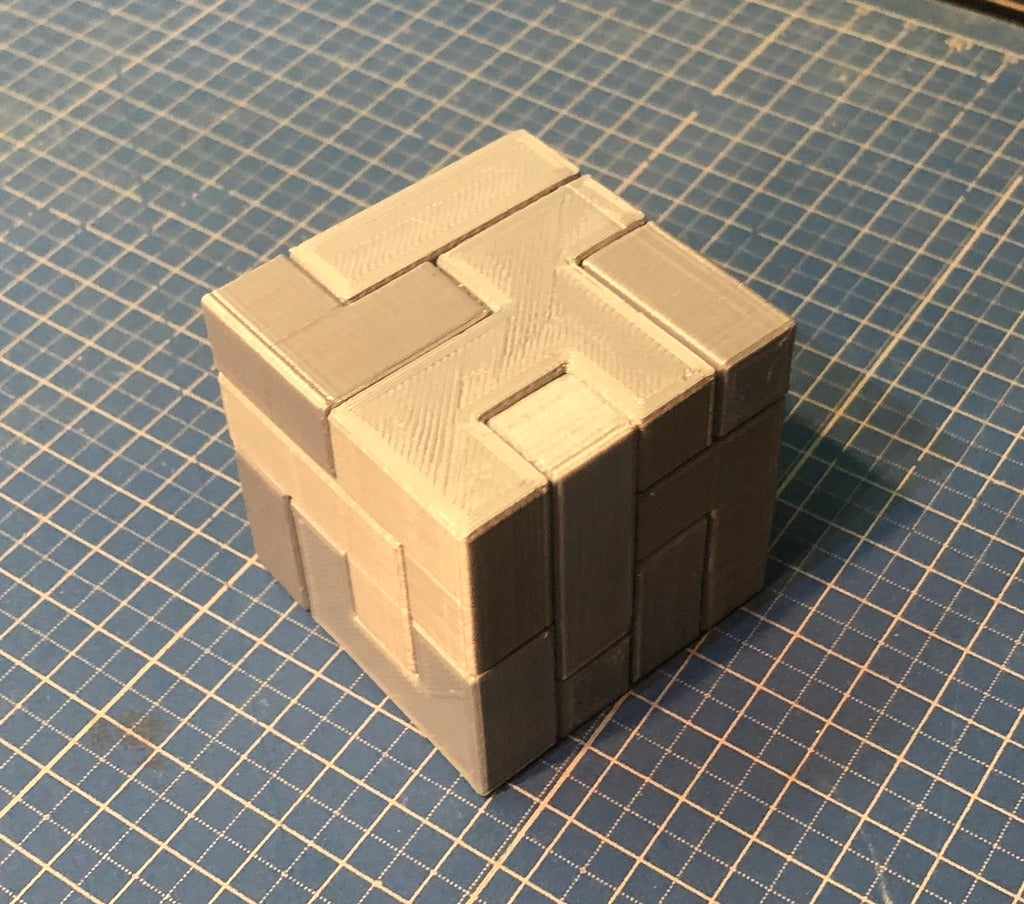 Free STL file Yananose Interlocking Cube #2・3D printer model to ...