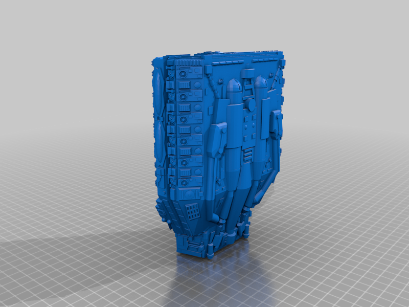 Free STL file TOS Battlestar Galactica 🎲・3D printable model to download ...