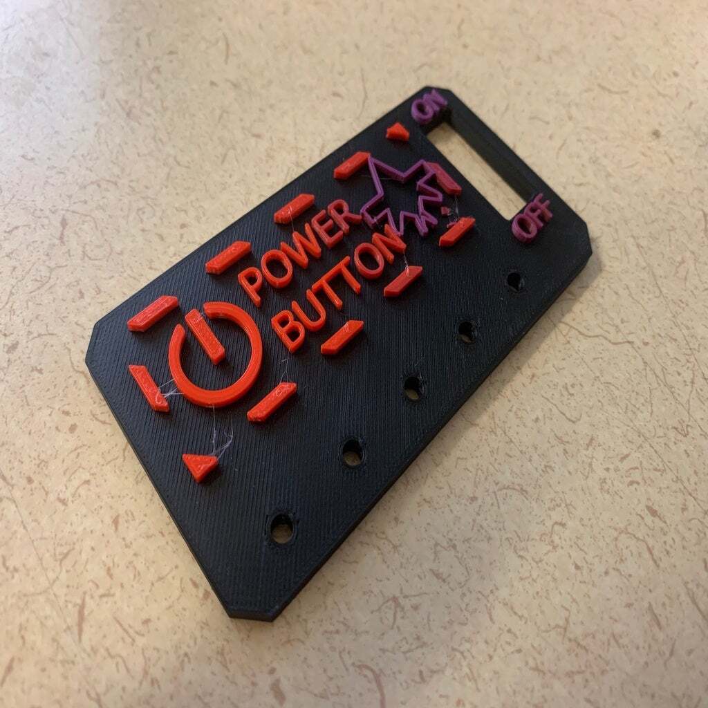 Free STL file FTC Power Plate w/Switch・3D print design to download・Cults