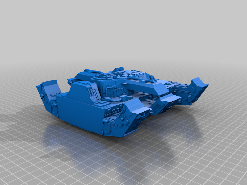 Free STL file TOS Battlestar Galactica 🎲・3D printable model to download ...