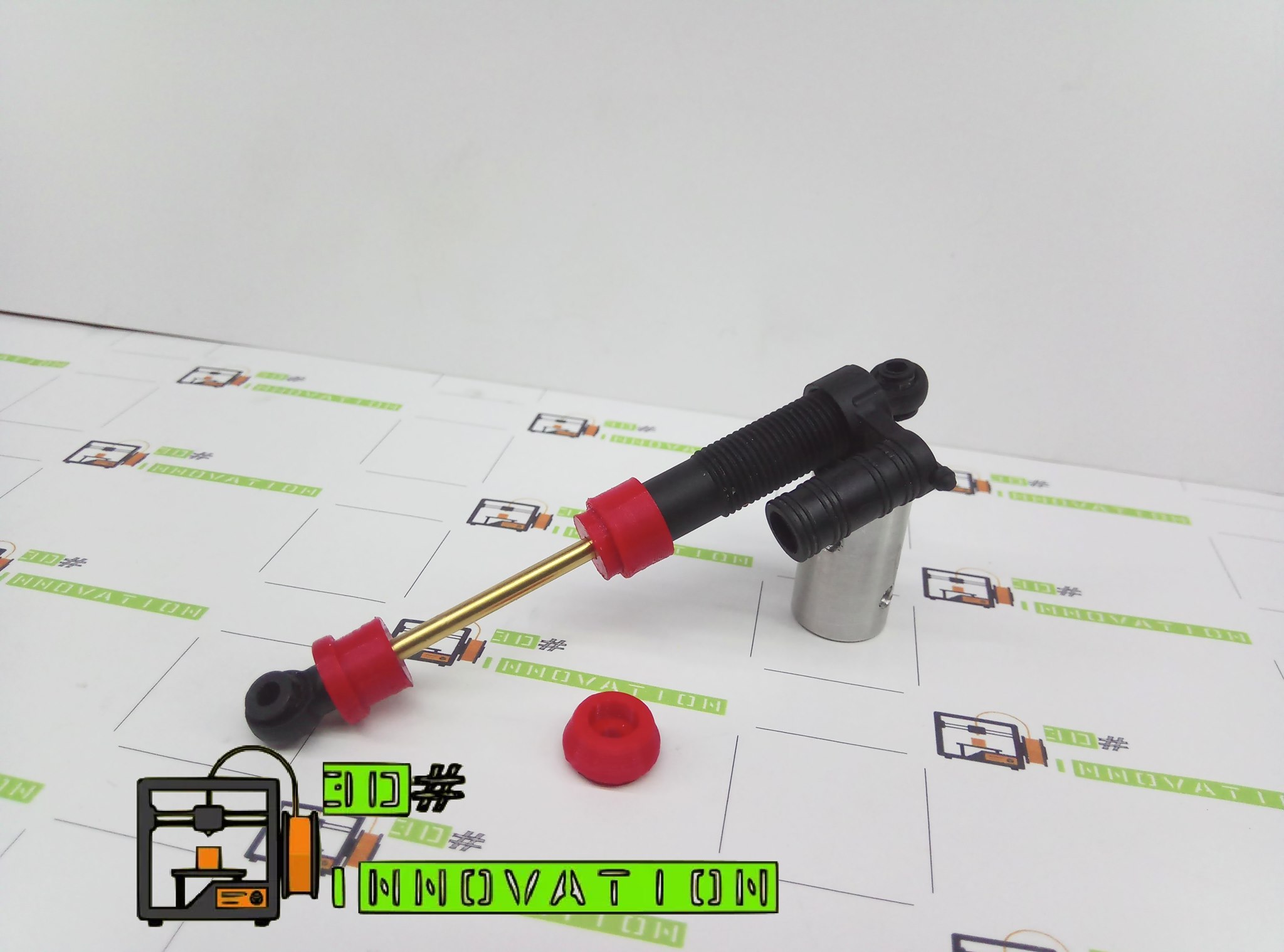 STL file Mini-t Spring Cups for SCX10II Shock Absorbers・3D printer ...