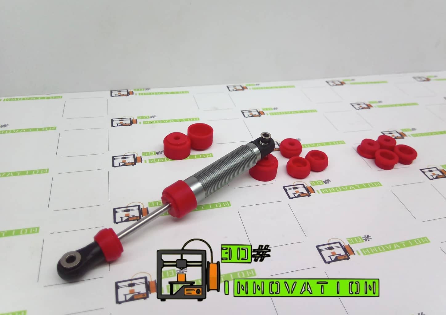 STL file Mini-t spring cups for TRX4 shock absorbers・3D print design to ...