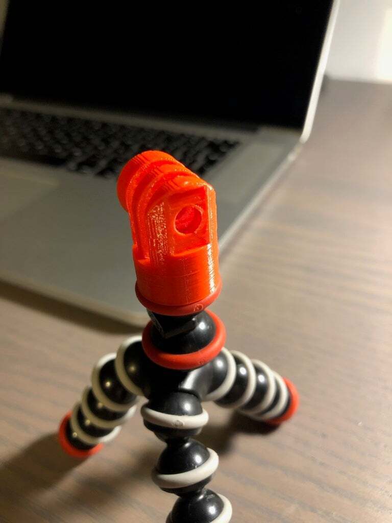 Free STL file Joby Gorillapod Mini GoPro mount with hexnut!・3D ...
