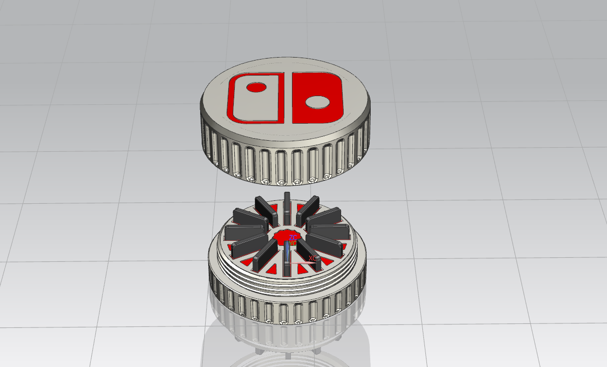 STL file Nintendo Switch Game Storage・3D print design to download・Cults