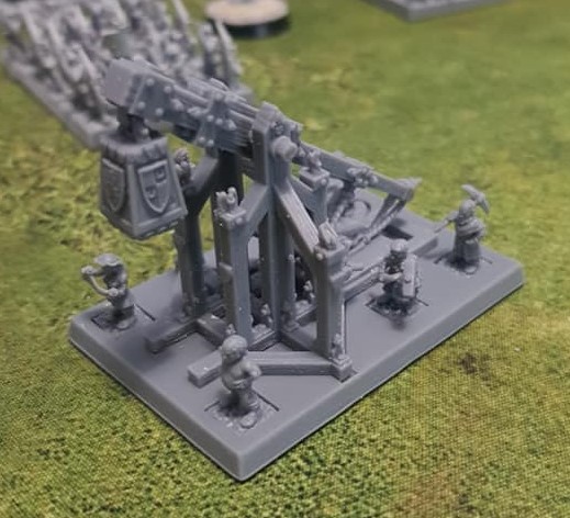 Archivo STL gratis Base Warmaster Trebuchet・Modelo para descargar y ...