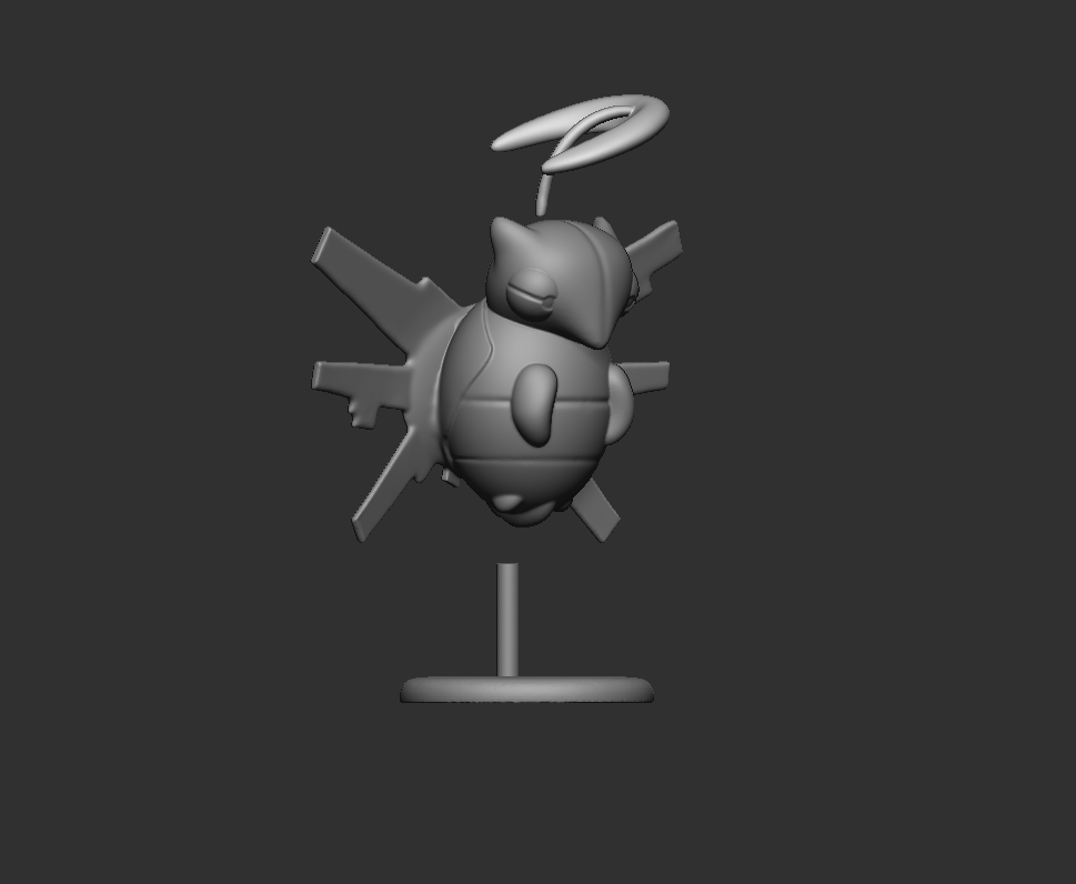 STL file Pokémon shedinja・3D print design to download・Cults