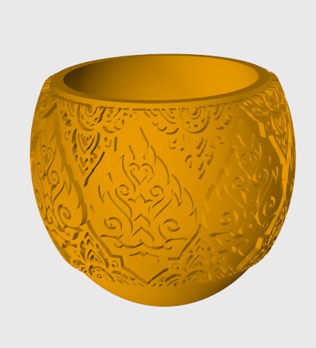 STL file BOWL LAITHAI・3D printer design to download・Cults