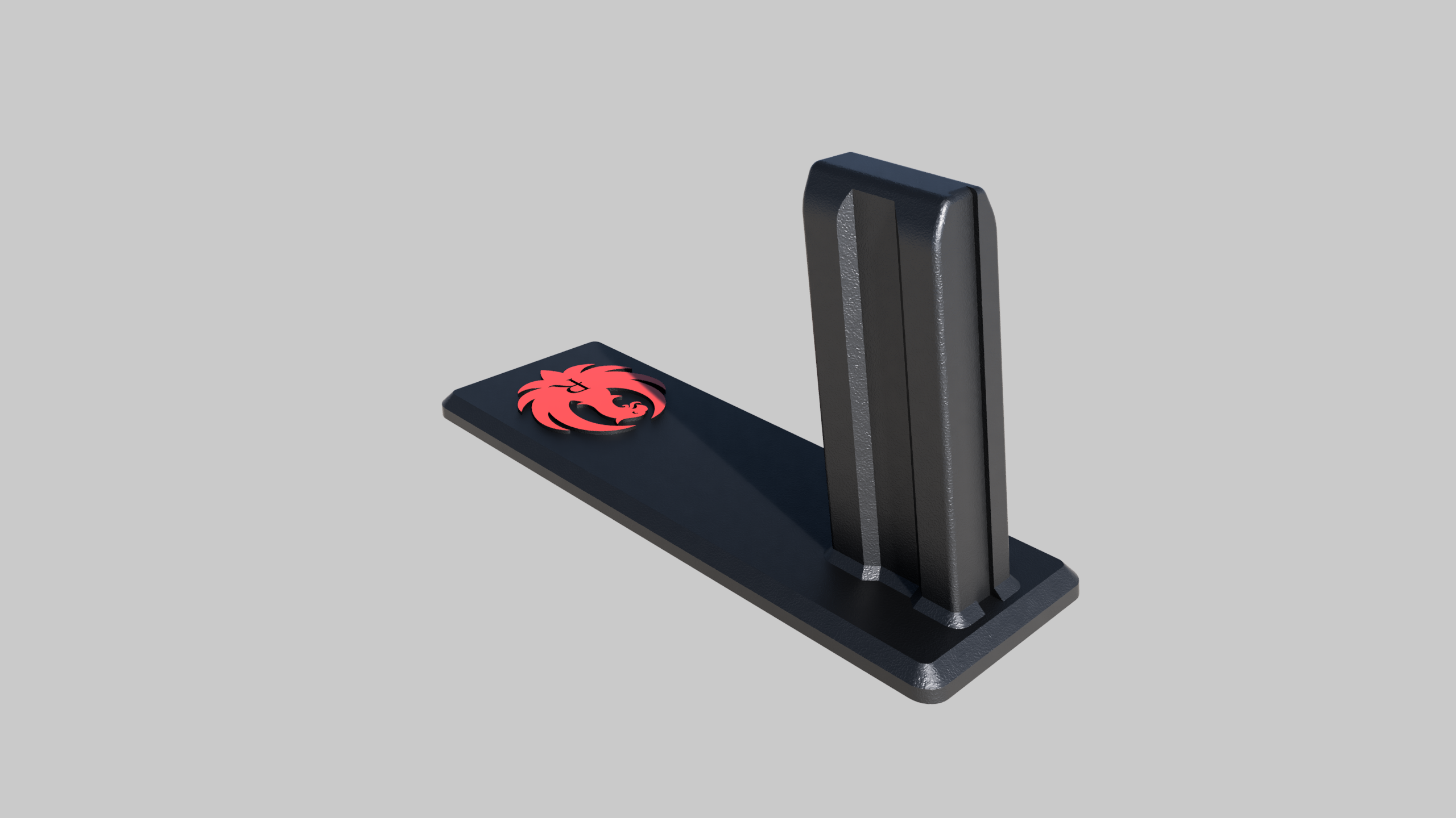 STL file Ruger themed pistol display stand・3D printable design to ...