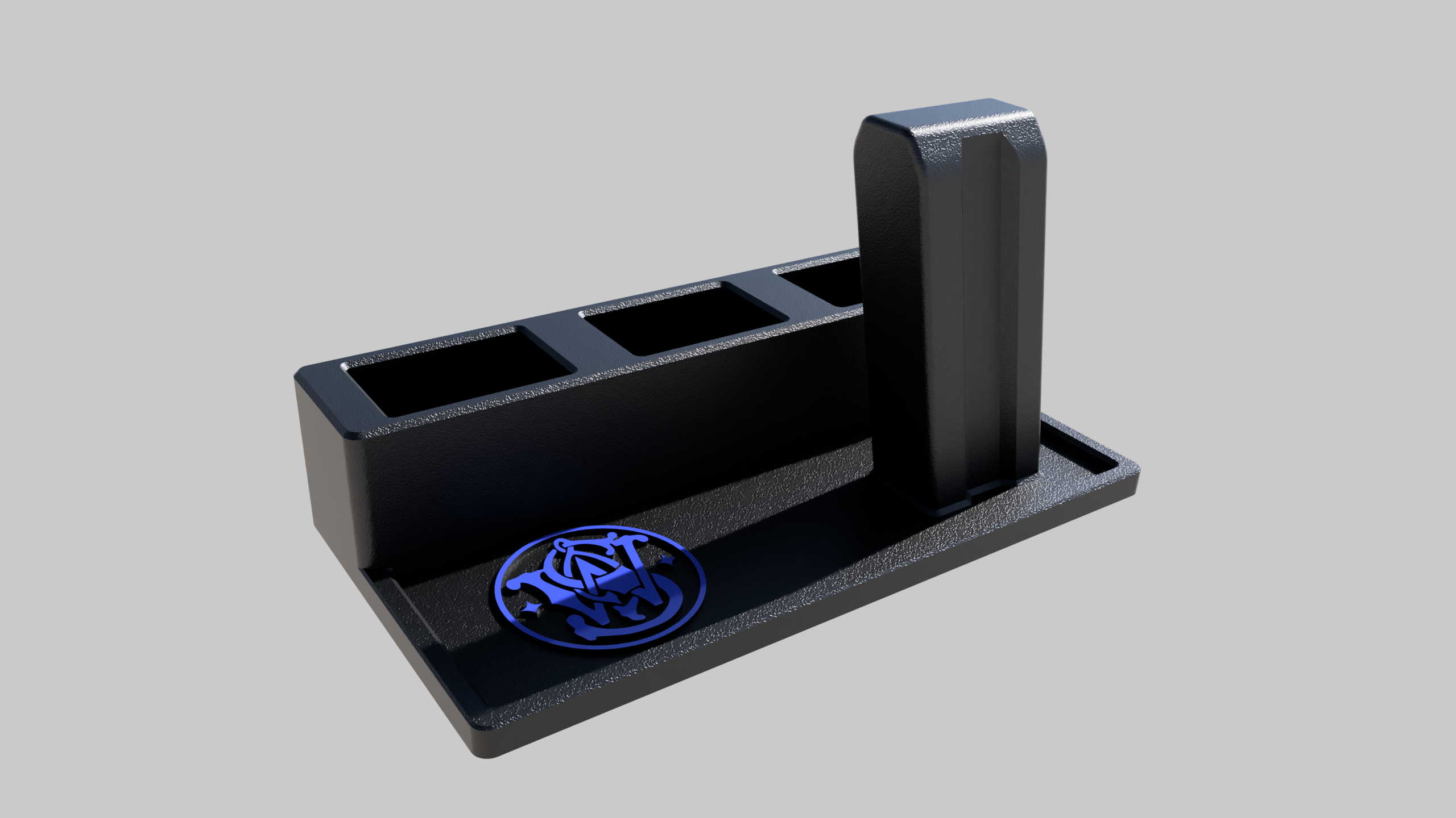 STL file Smith and Wesson Themed Pistol and magazine stand safe ...