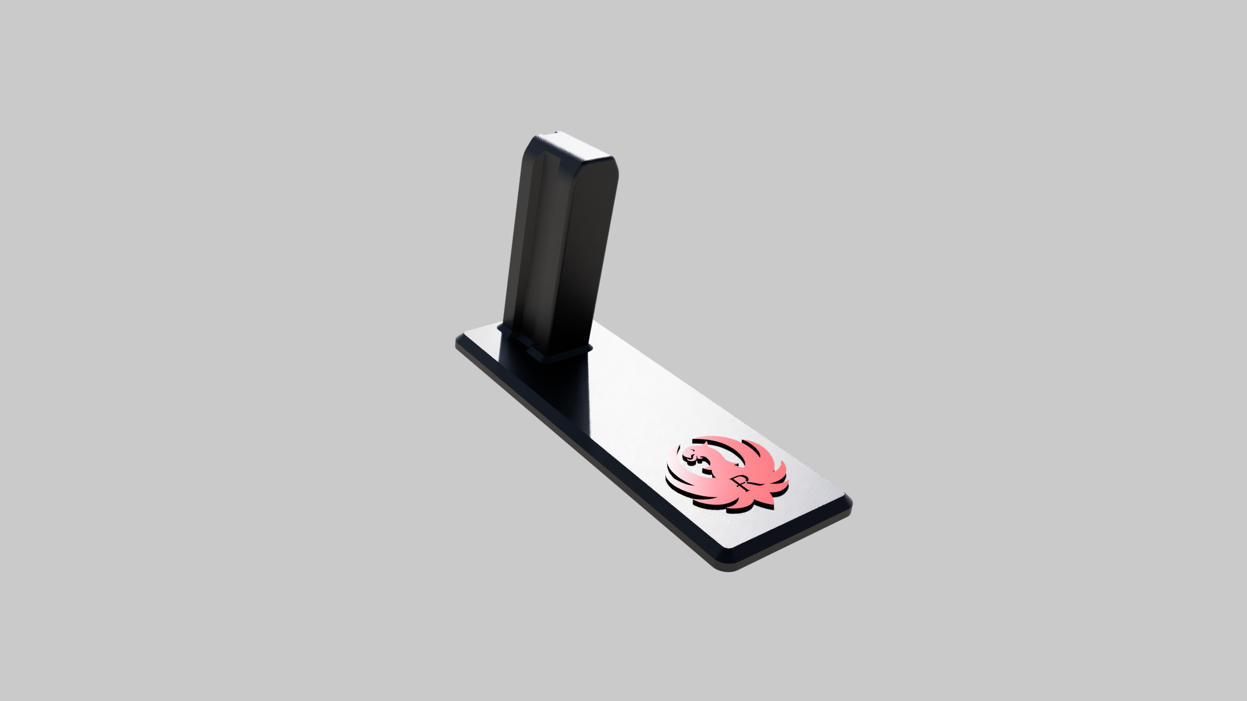 STL file Ruger themed pistol display stand・3D printable design to ...