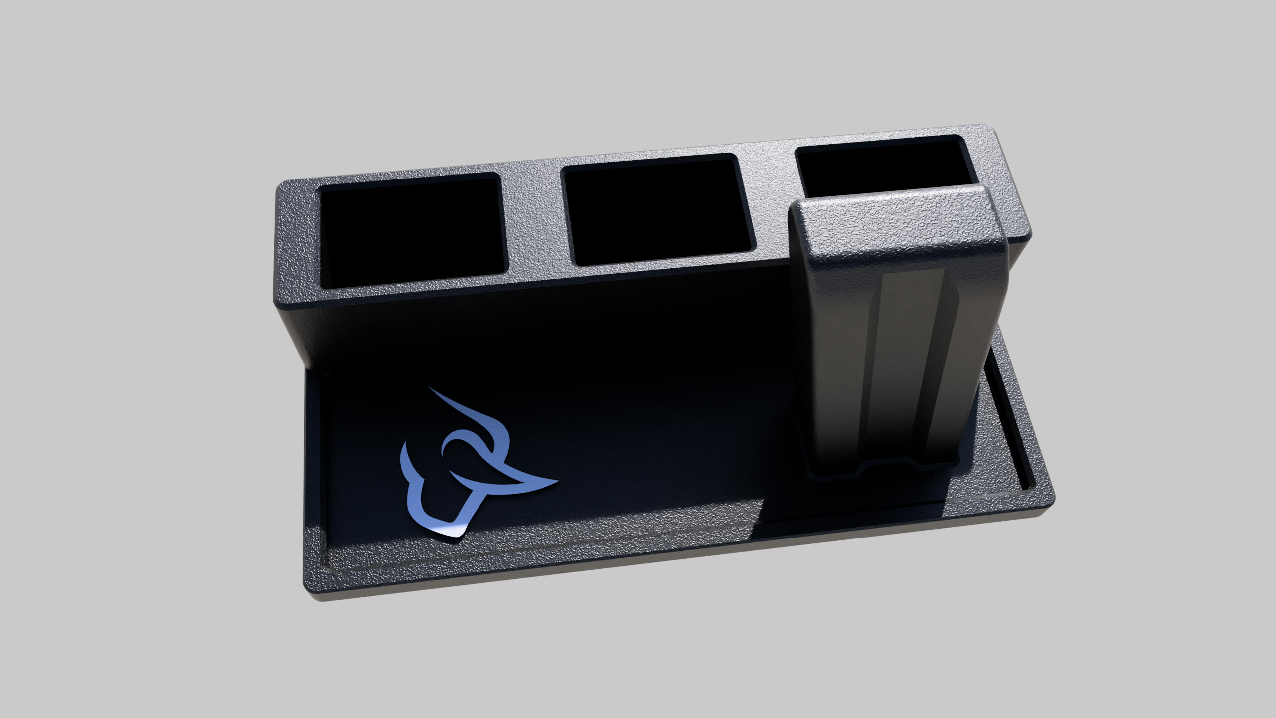 STL file Taurus Themed Pistol and magazine stand safe organizer・3D ...