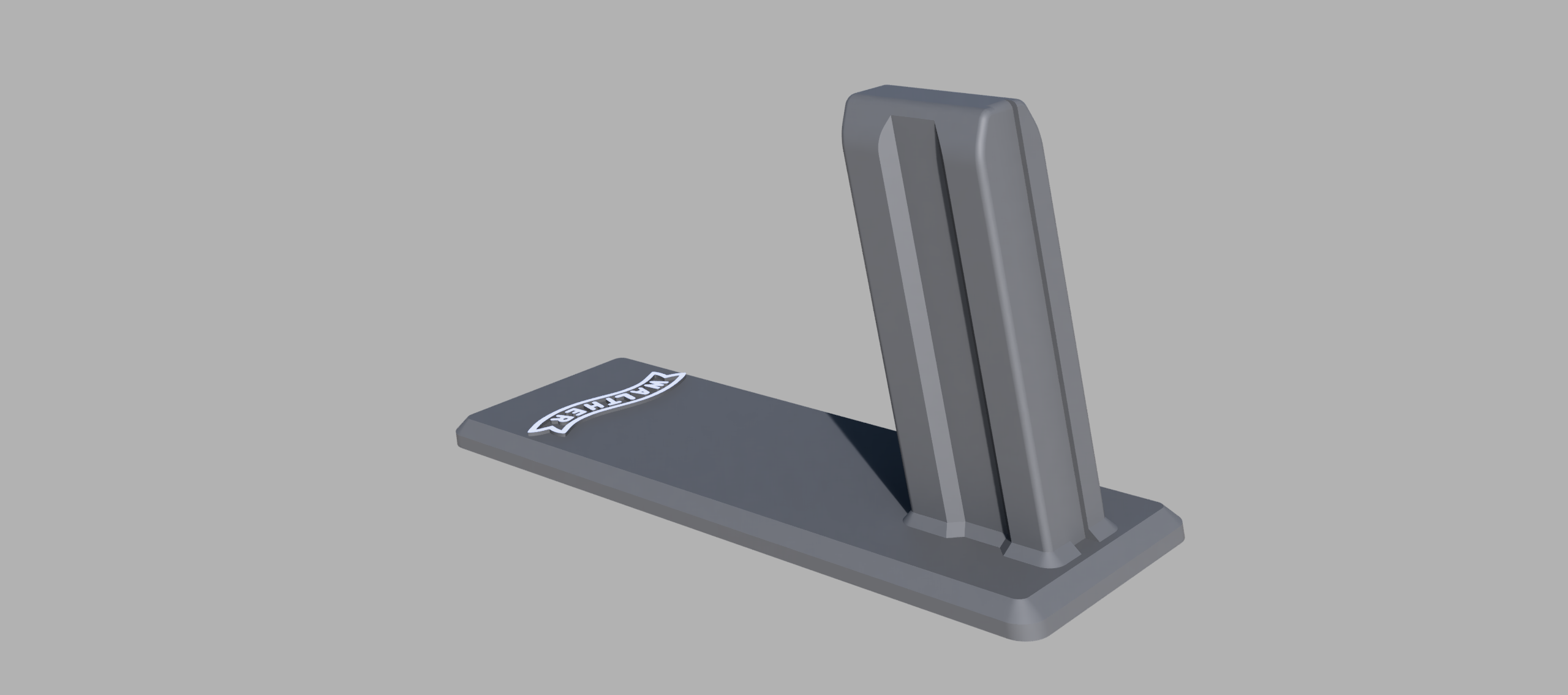 STL file Walther themed pistol display stand 🔫・3D printing idea to ...