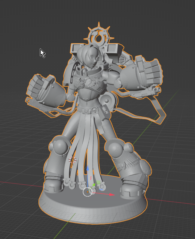 Free STL file Female Ultramarine ♀️・3D printable model to download・Cults