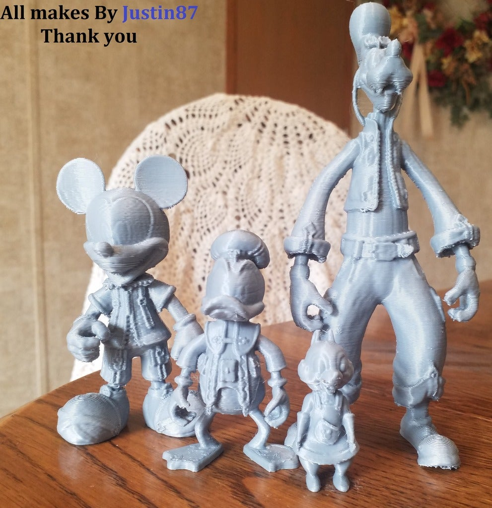 Free STL file Kingdom Hearts Goofy・3D printer design to download・Cults