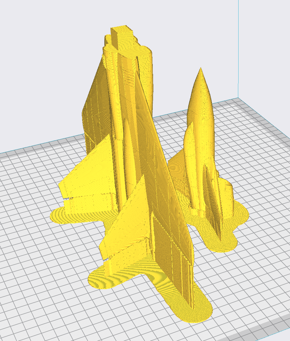 Free STL file Mig-33 Flatback (Mig 1.44)・3D printable model to download ...