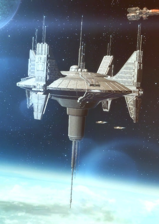 Free STL file Space Station・3D print design to download・Cults
