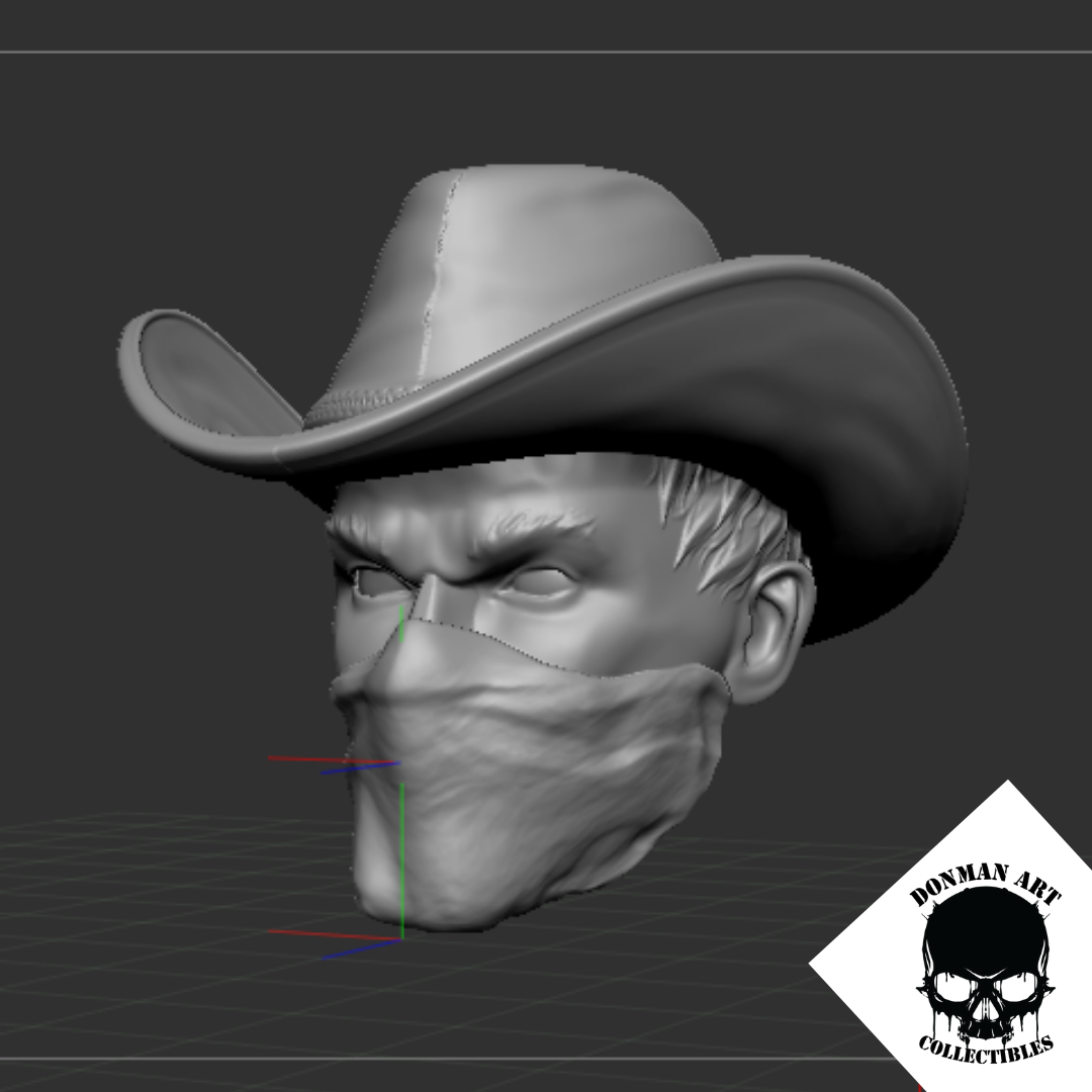 STL file Bandit - Head for 6 inch action figures・3D print object to ...