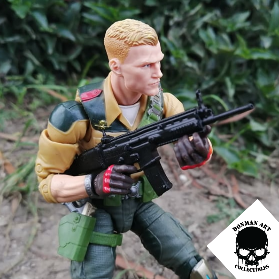 STL file SCAR L FOR 6 INCH ACTION FIGURES ・3D printable design to ...