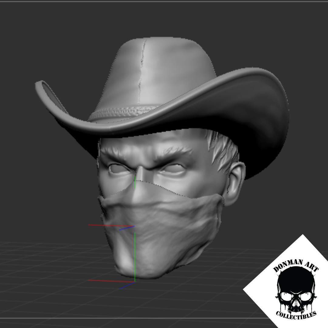 STL file Bandit - Head for 6 inch action figures・3D print object to ...