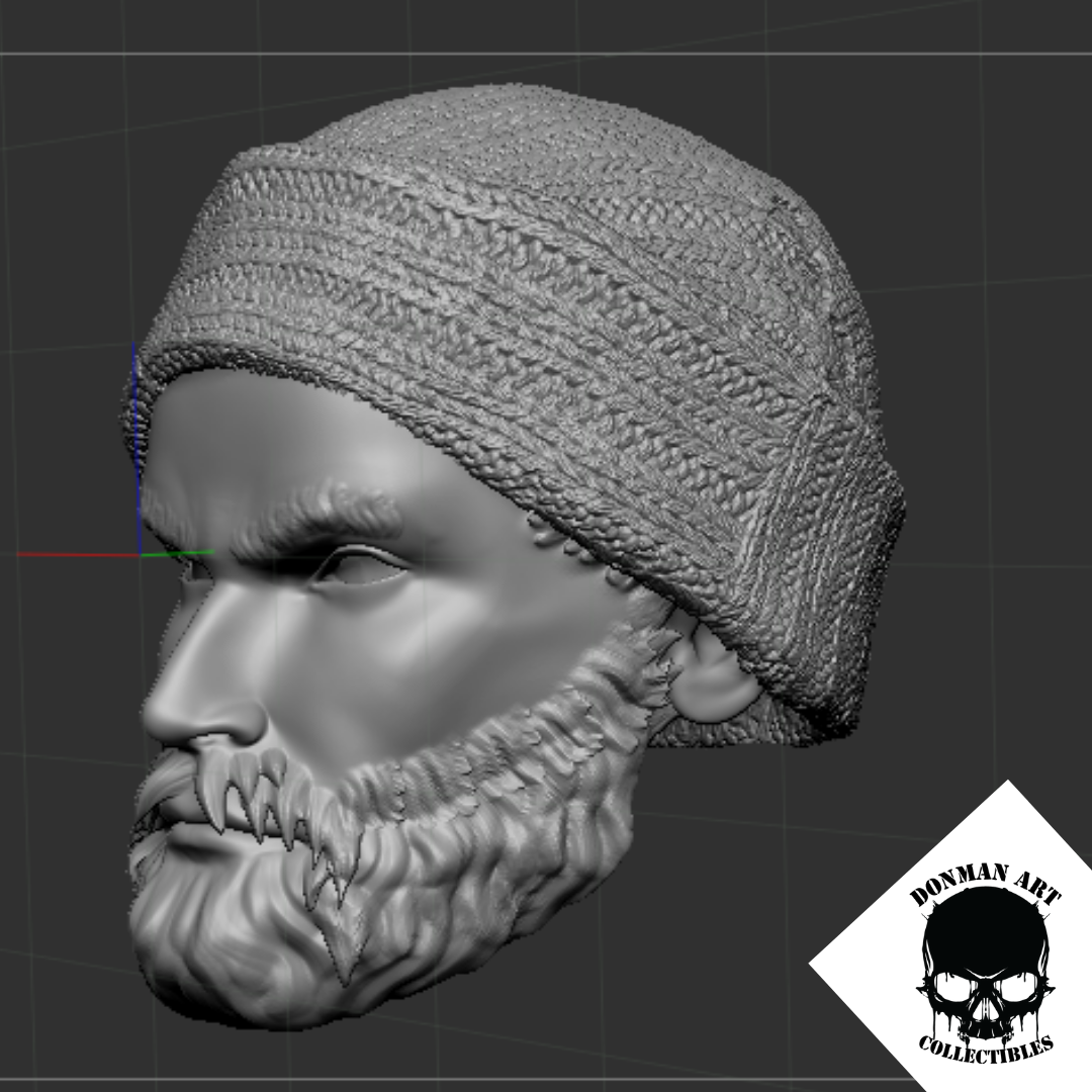 STL file The Sailor Head for 6 inch action figures ・Model to download ...