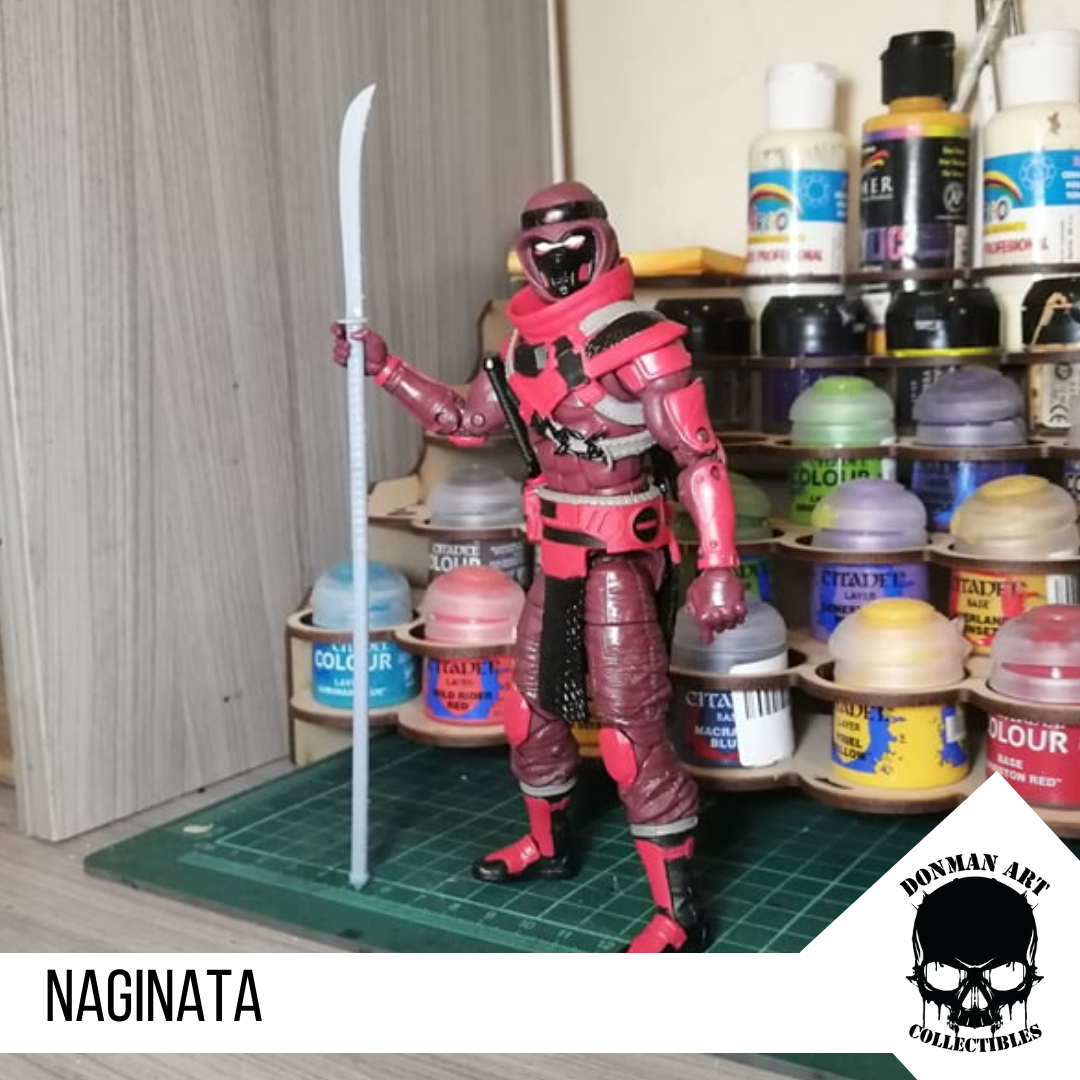 Archivo STL Naginata for 6 inch action figures ・Diseño imprimible en 3D ...