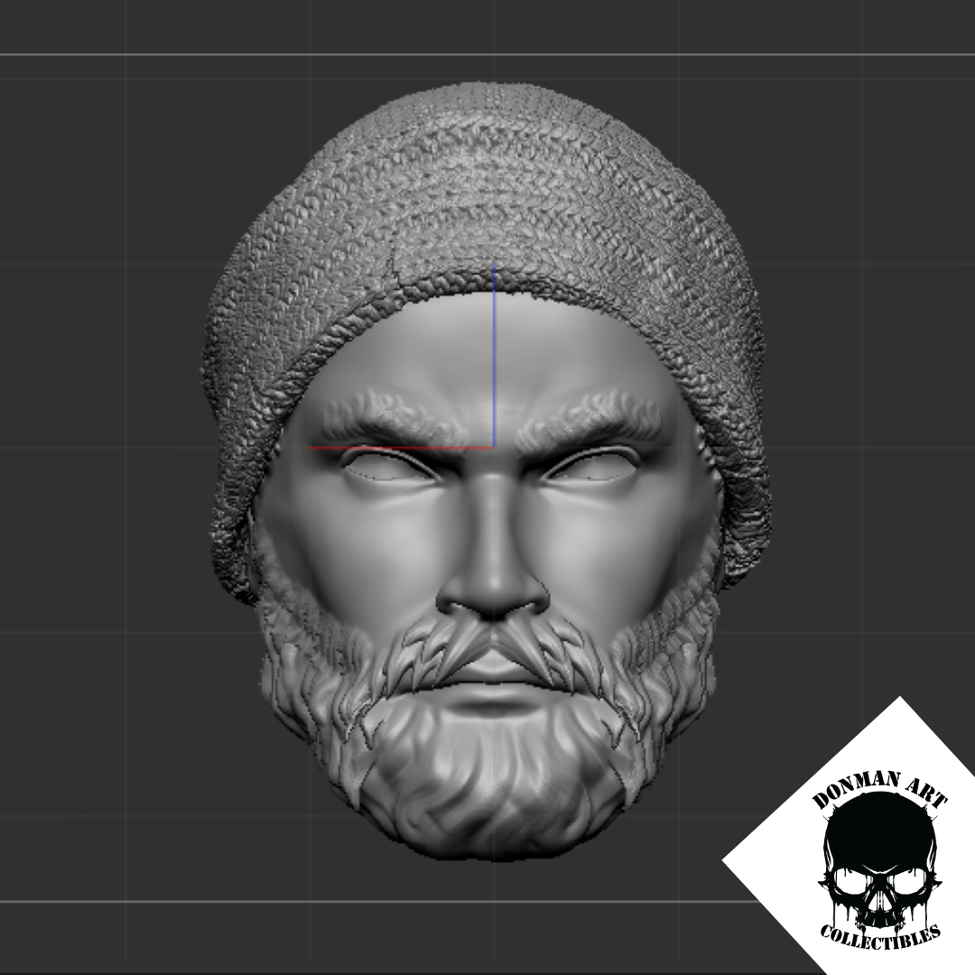STL file The Sailor Head for 6 inch action figures ・Model to download ...