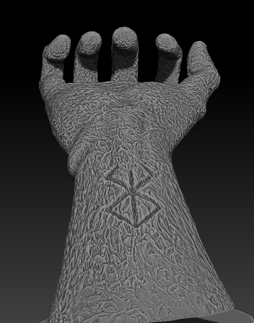 STL file Berserk - God Hand・3D print model to download・Cults